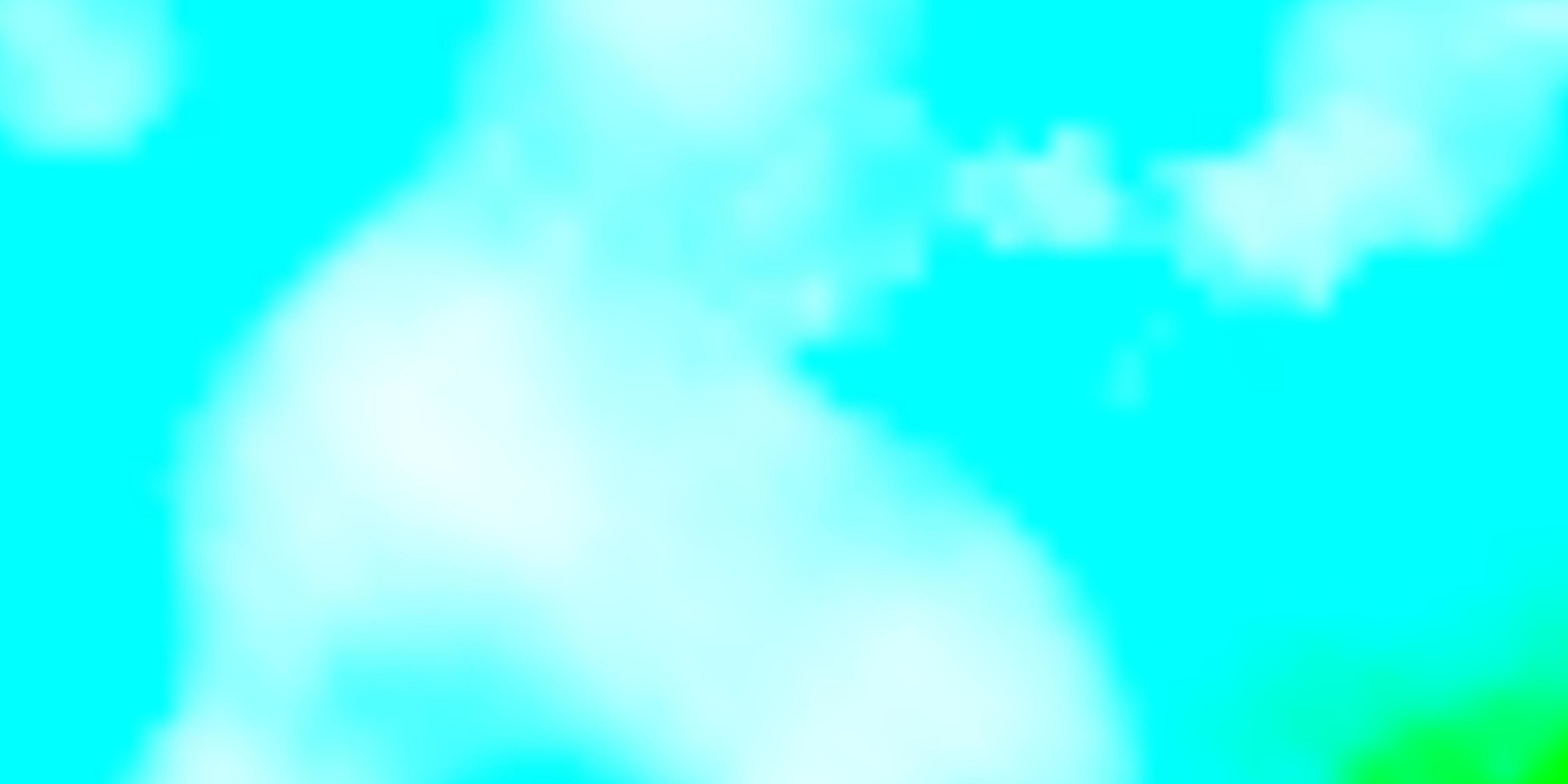 Patrón De Vector Verde Azul Claro Con Nubes Ilustración De Degradado