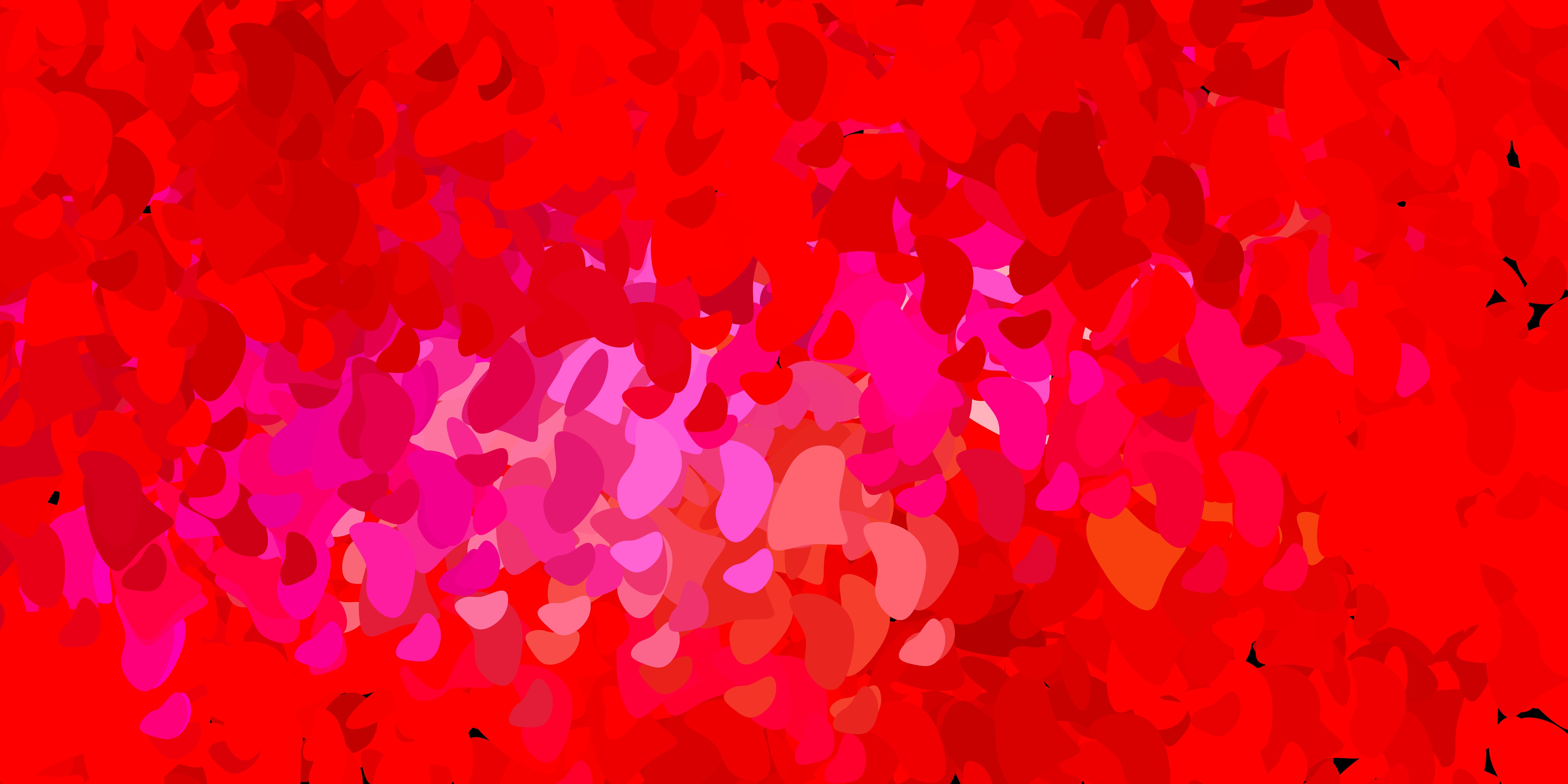 Light Red Vector Pattern With Abstract Shapes 2702174 Vector Art At