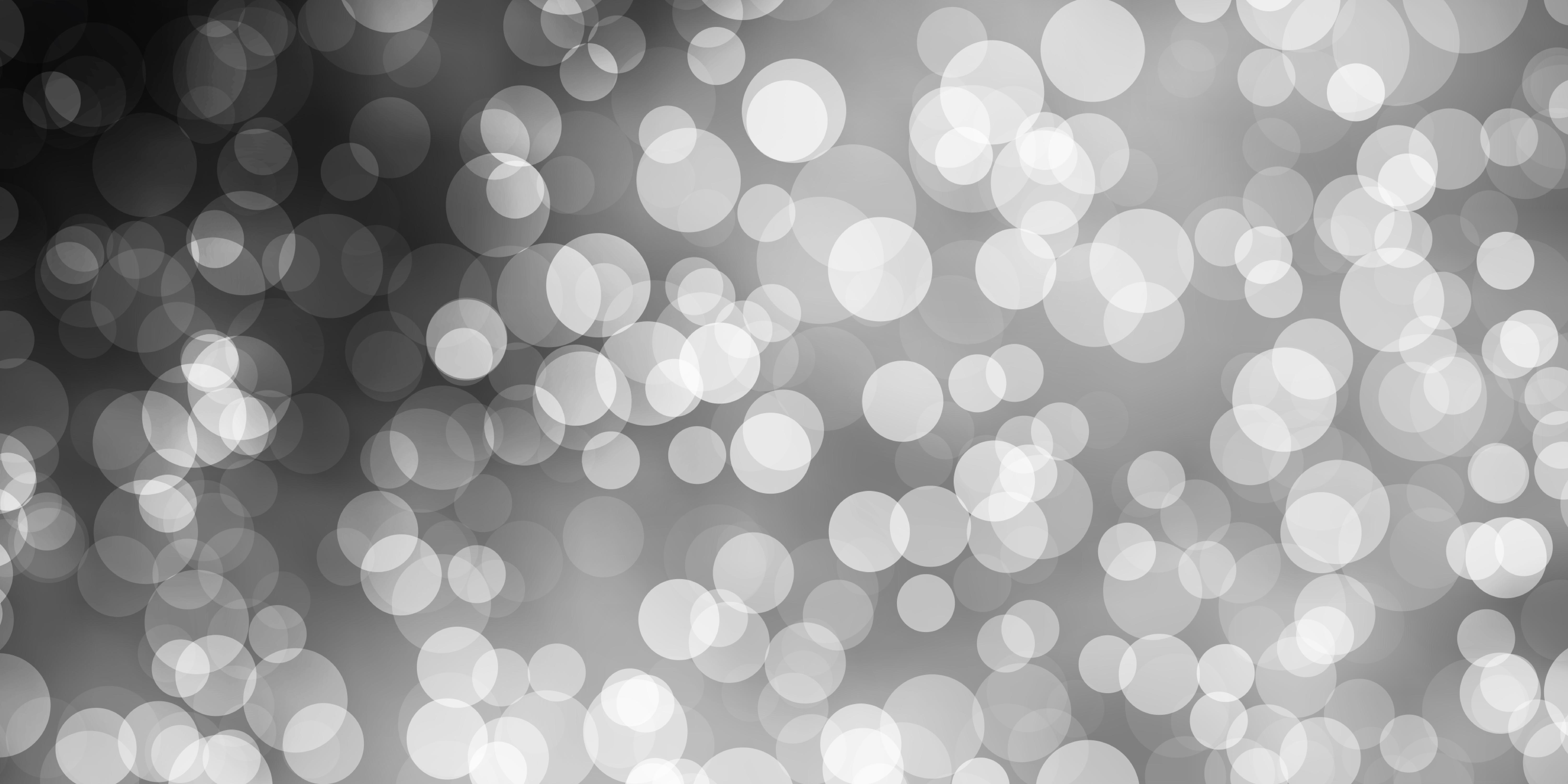 Light Gray Vector Pattern With Spheres Abstract Colorful Disks On Simple Gradient Background