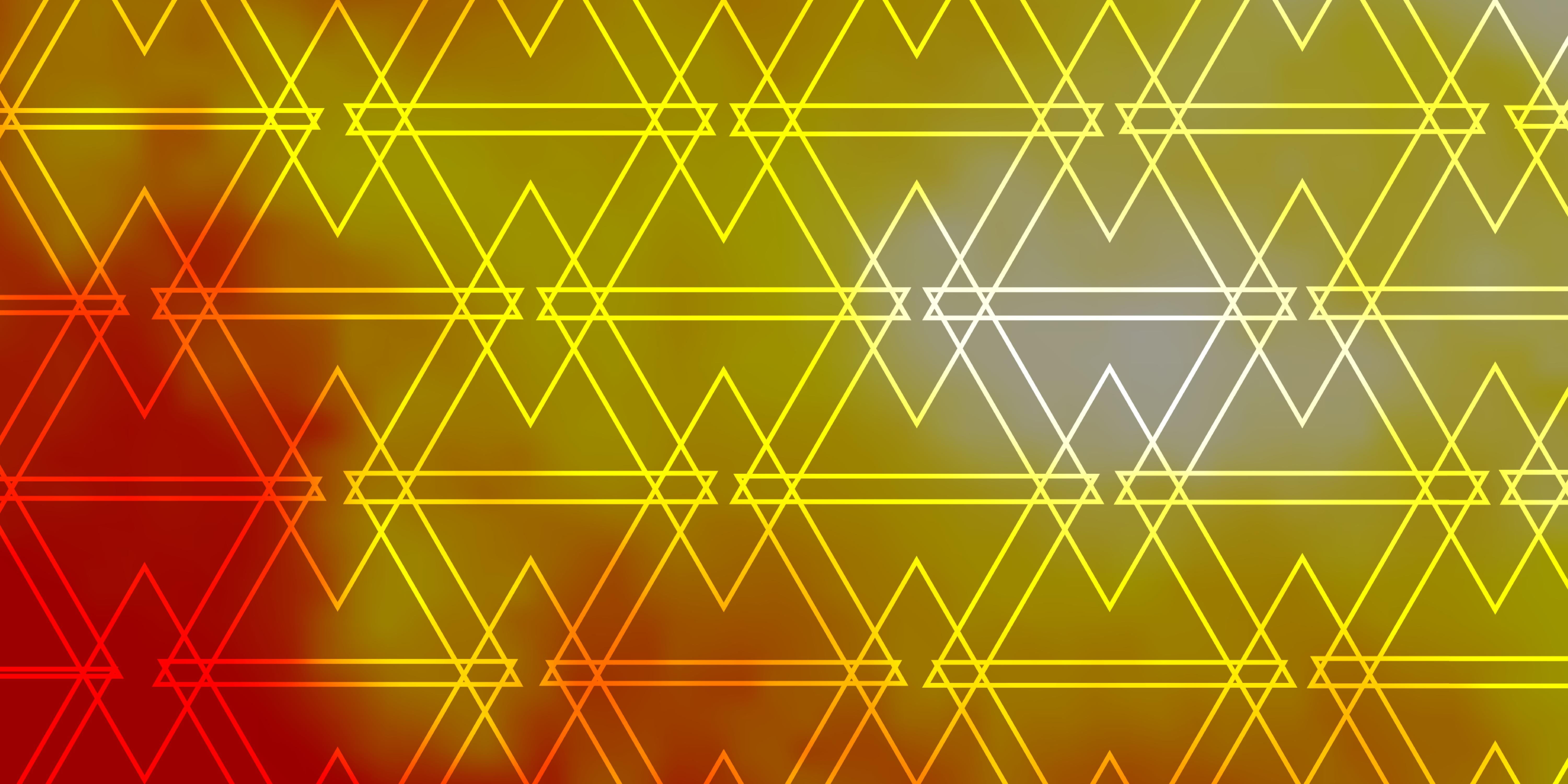 Light Orange Vector Layout With Lines Triangles 2706250 Vector Art At Vecteezy