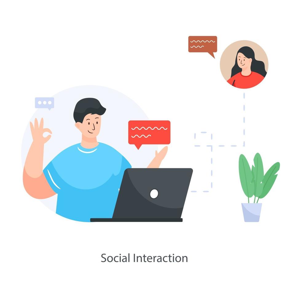 Social Interaction premium 2710117 Vector Art at Vecteezy