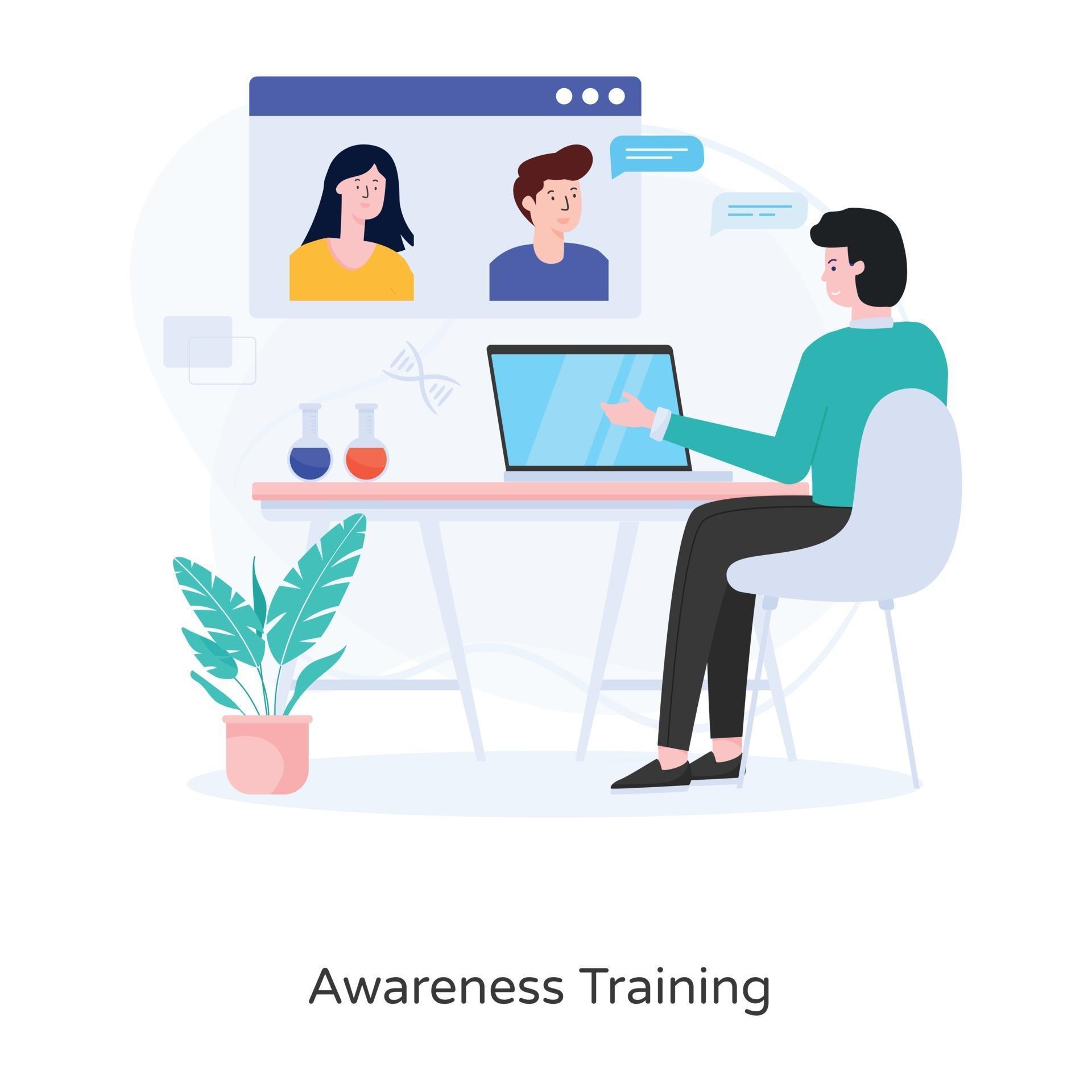 Awareness Training Tutorials 2710278 Vector Art at Vecteezy