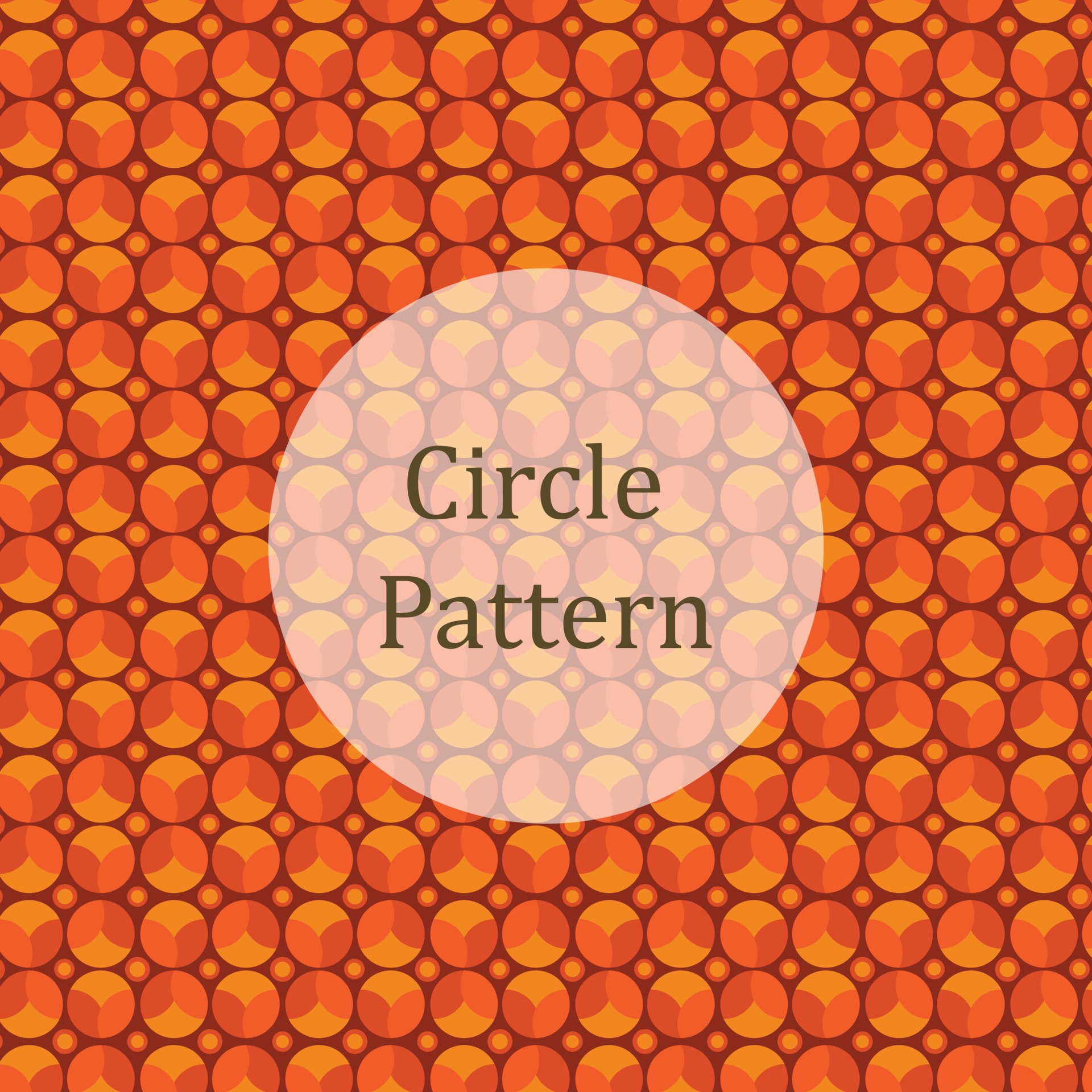 Retro Circle Pattern Beautiful Retro Background Vector Illustration 2711586 Vector Art At