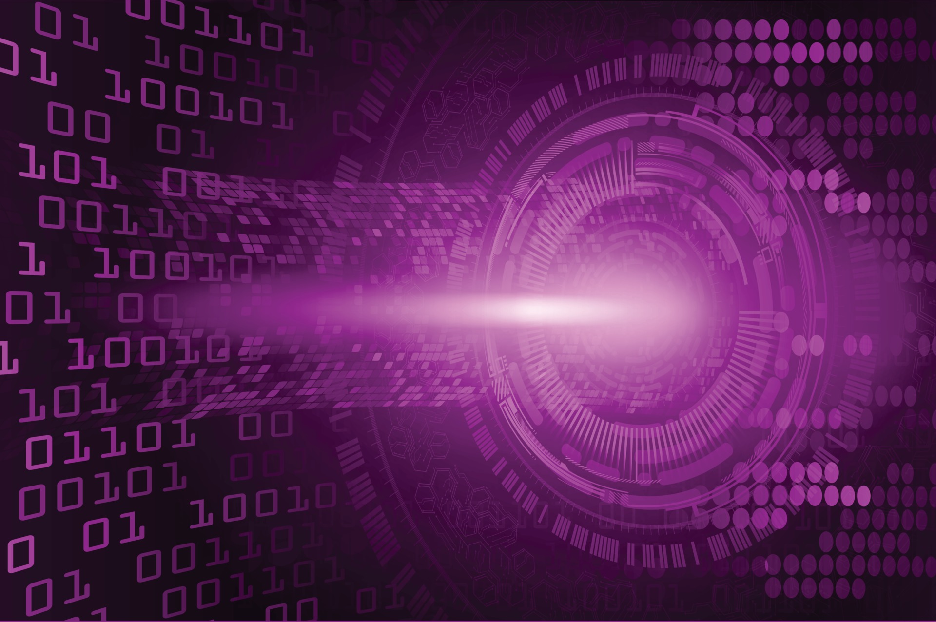 eye cyber circuit future technology concept background 2712158 Vector ...