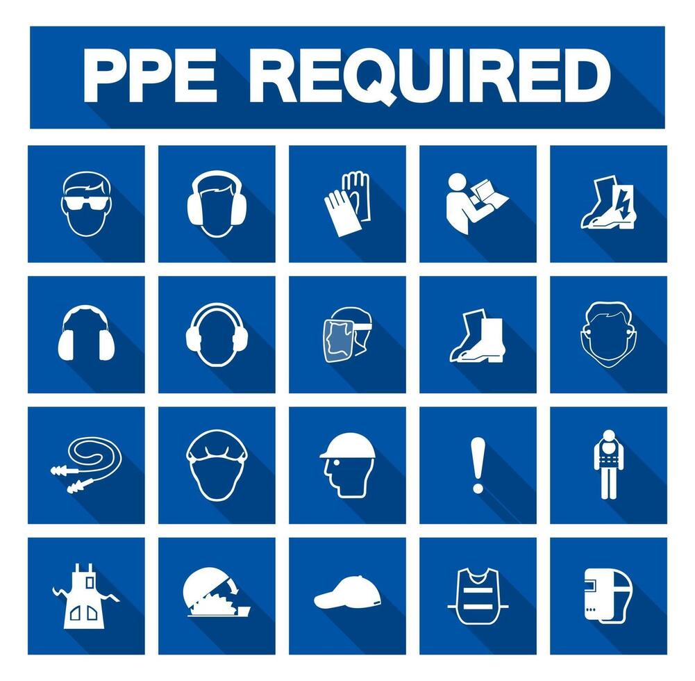 Required Personal Protective Equipment Ppe Symbol Safety Icon 2713738