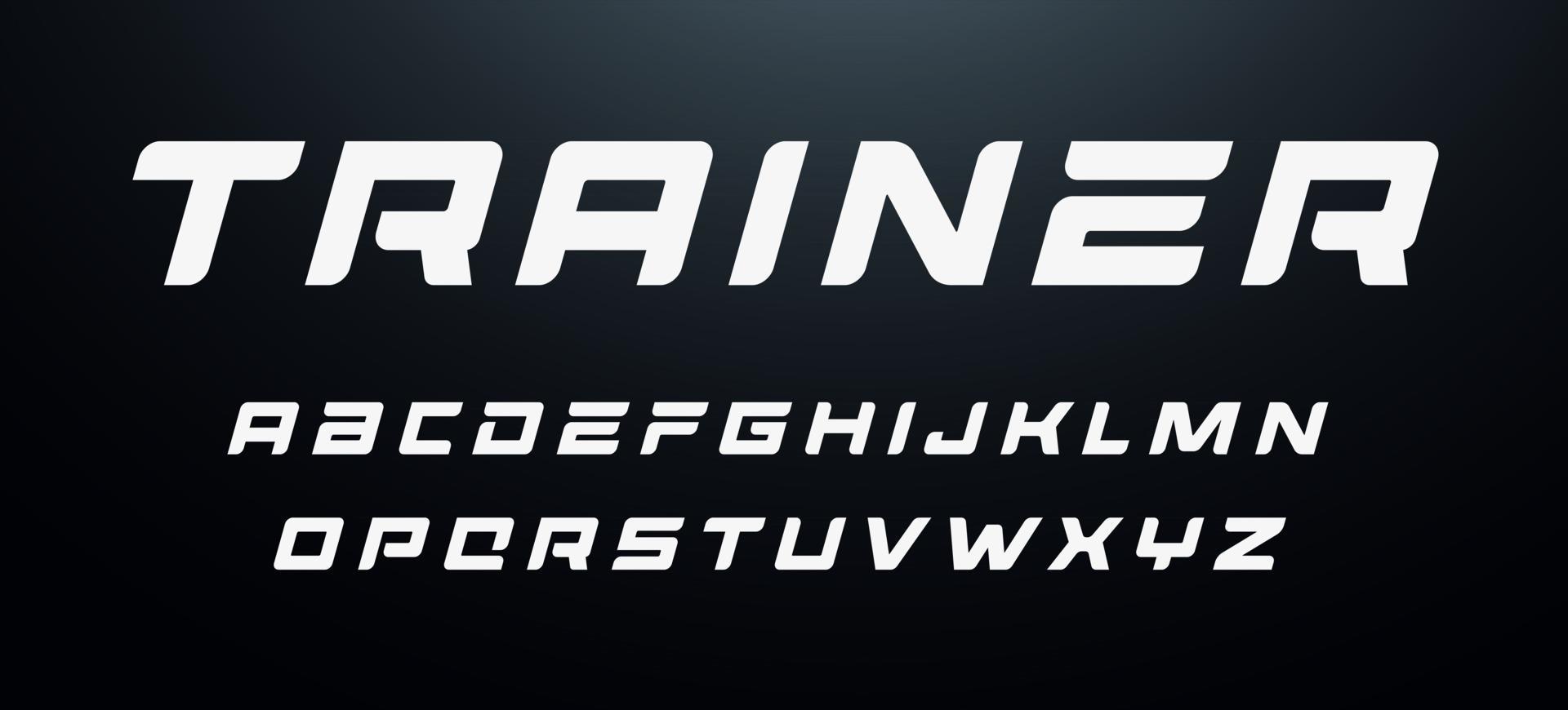 Sport letters set. Dynamic bold italic style alphabet. Font fort sport ... Sport letters set. Dynamic bold italic style alphabet. Font fort sport ...