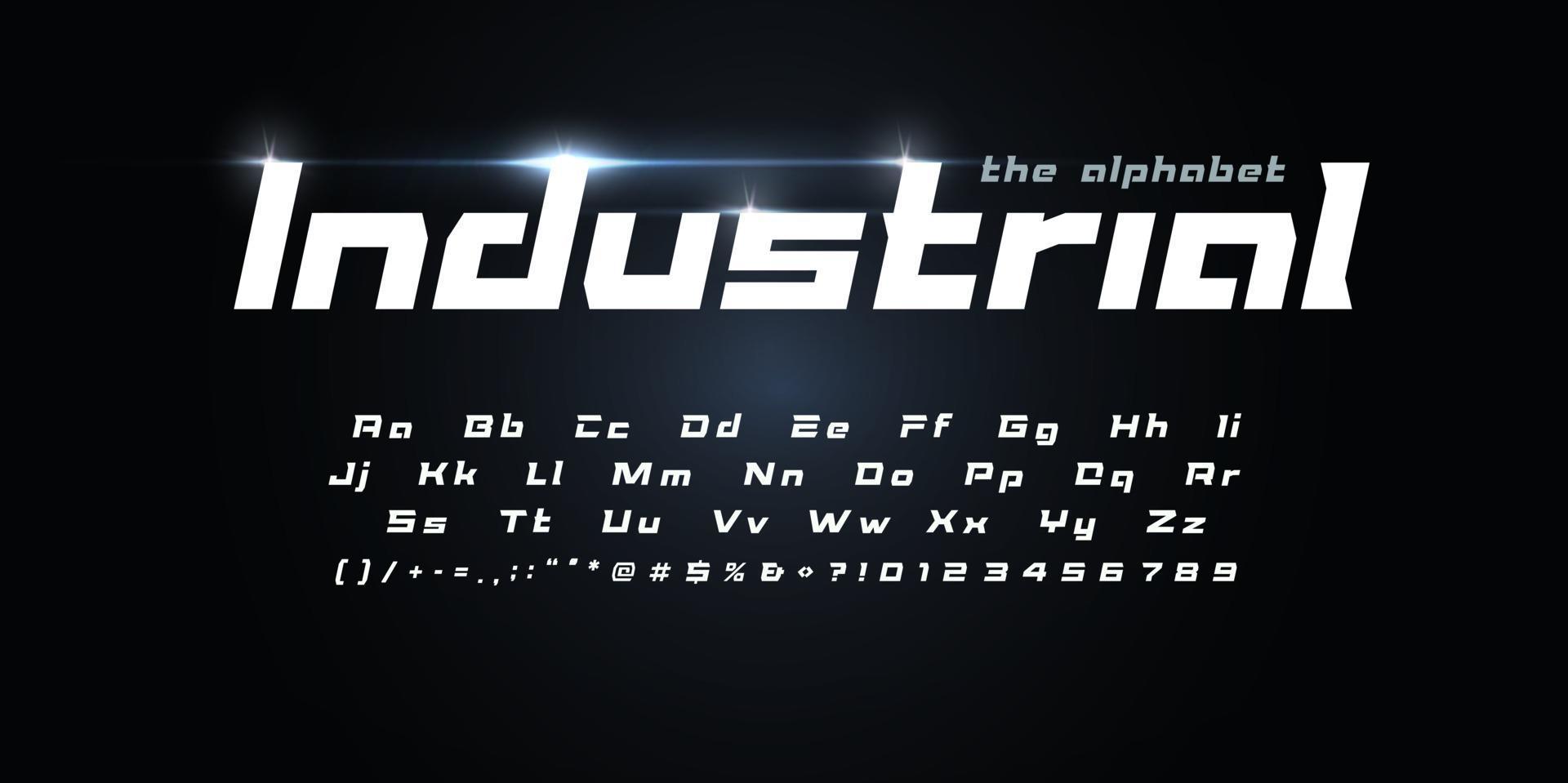 Awesome Futurism alphabet. Industrial geometric font, techno type for ... Awesome Futurism alphabet. Industrial geometric font, techno type for ...