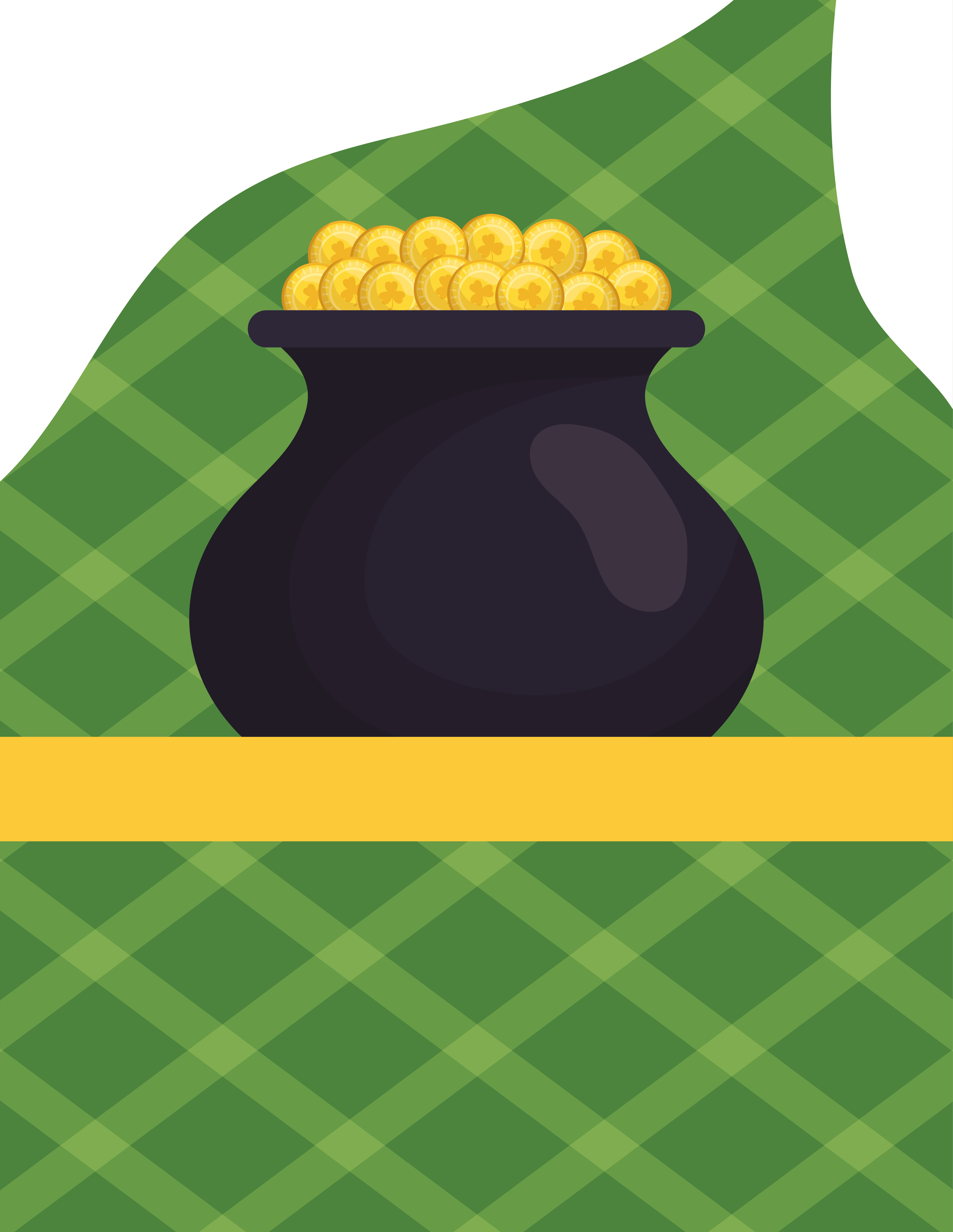 Saint patricks day gold pot vector design 2714782 Vector Art at Vecteezy
