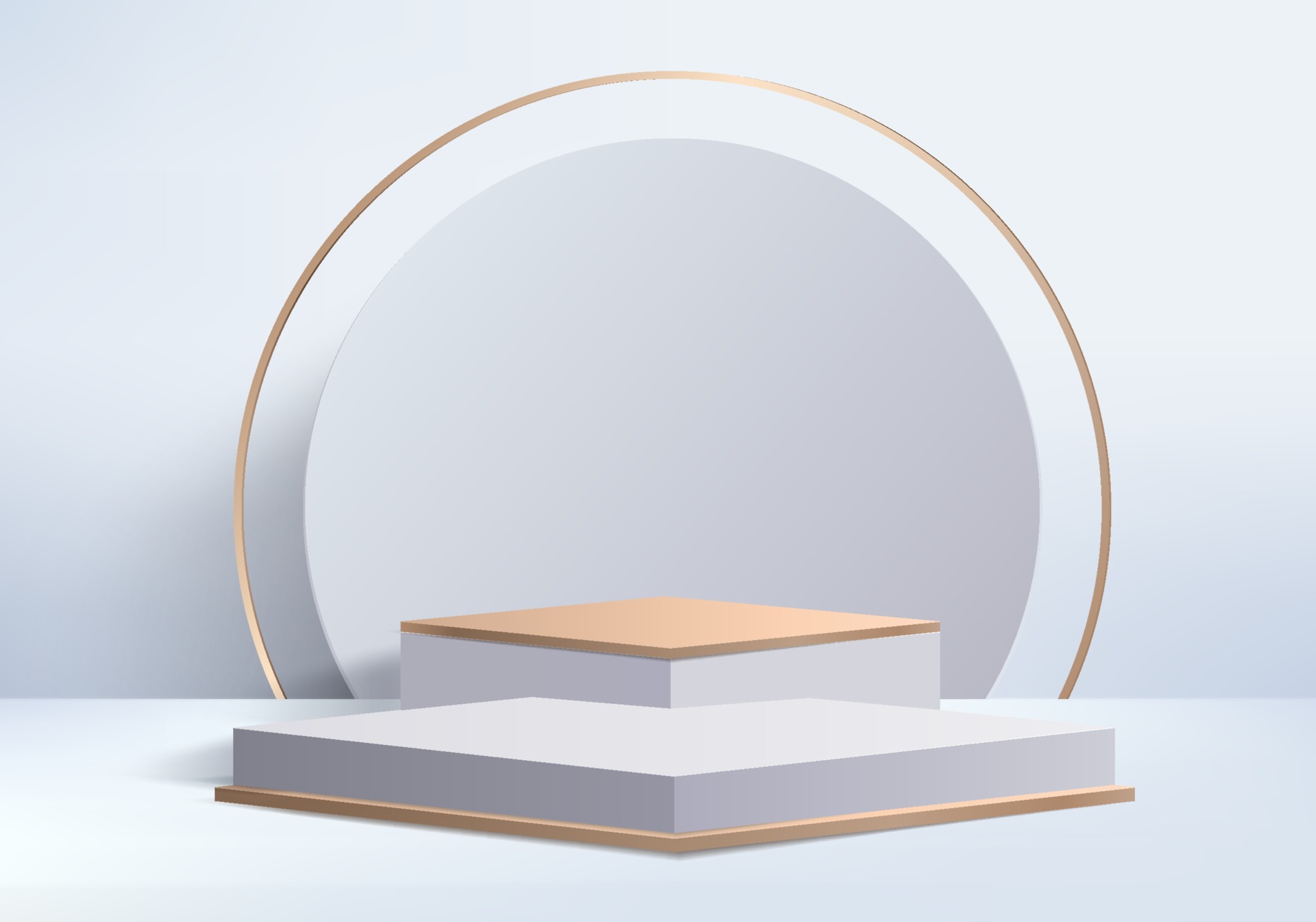 3d Background Products Display Podium Scene With Marble Stone Gray