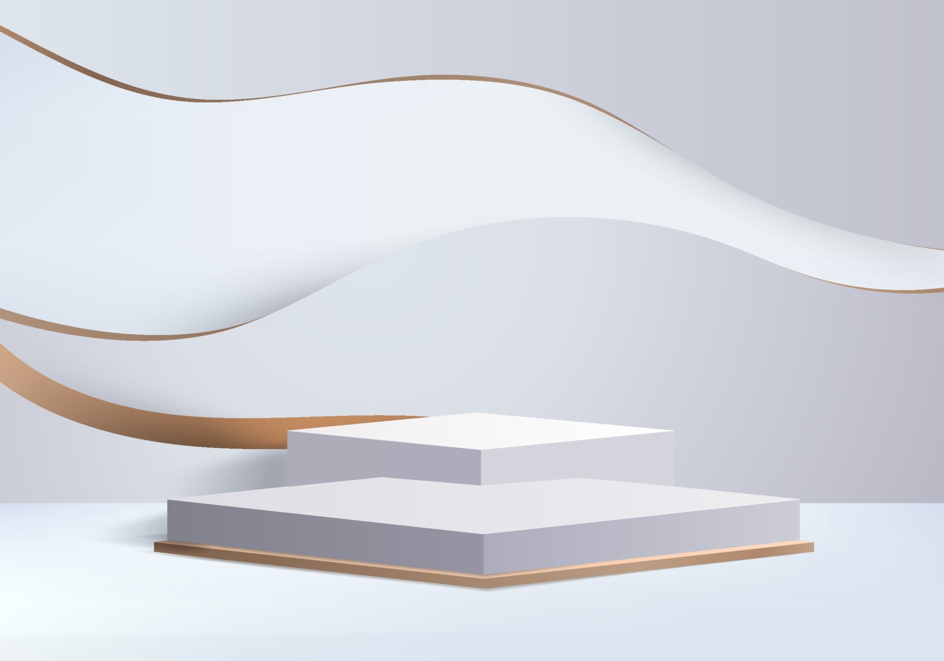 3d Background Products Display Podium Scene With Marble Stone Gray