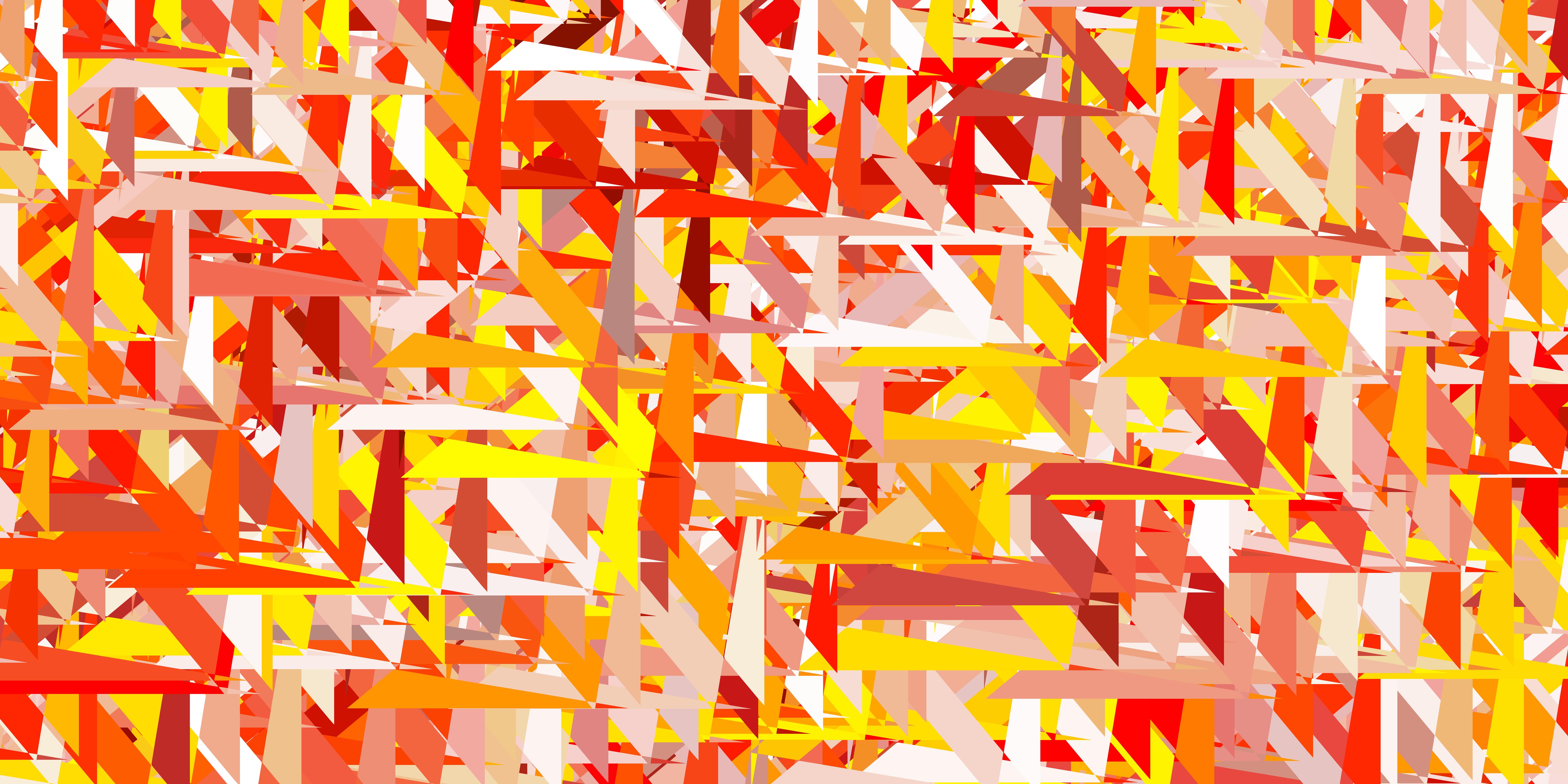 Light Orange Vector Backdrop With Triangles Lines 2720339 Vector Art At Vecteezy