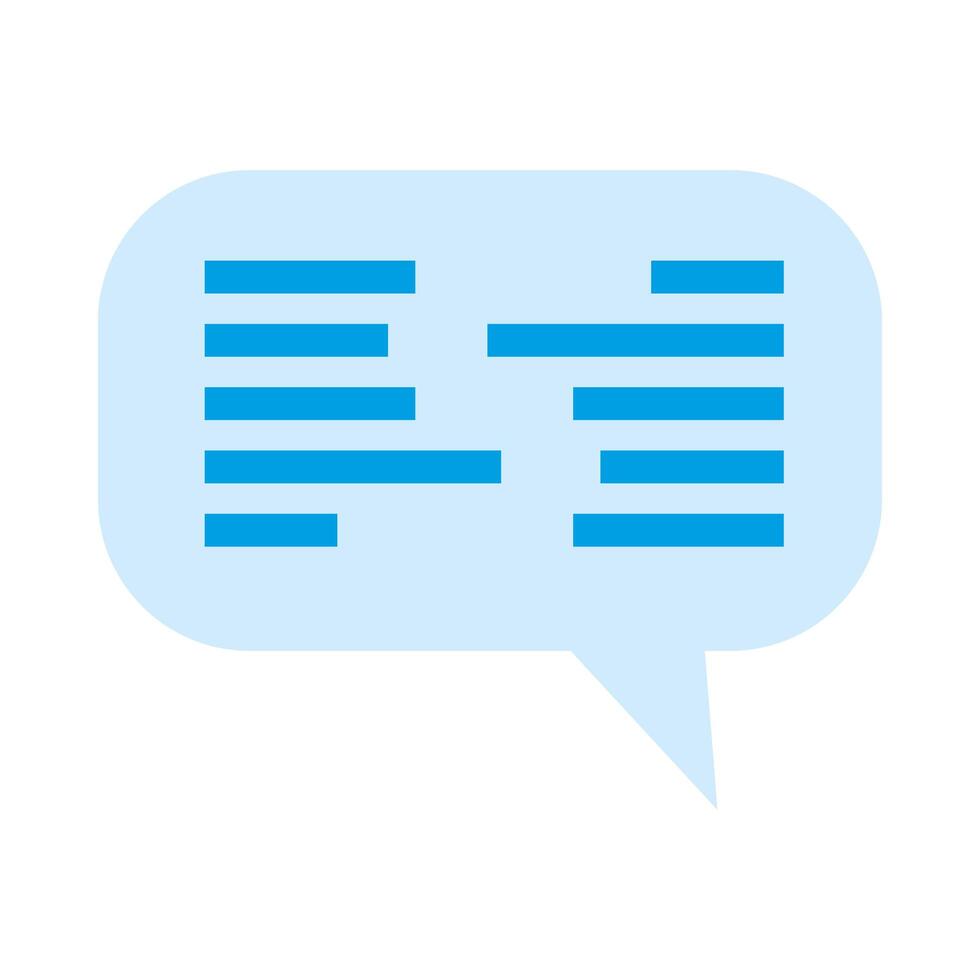 speech bubble message isolated icon 2725545 Vector Art at Vecteezy