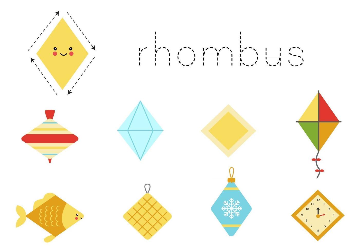 Objetos En Forma De Rombo
