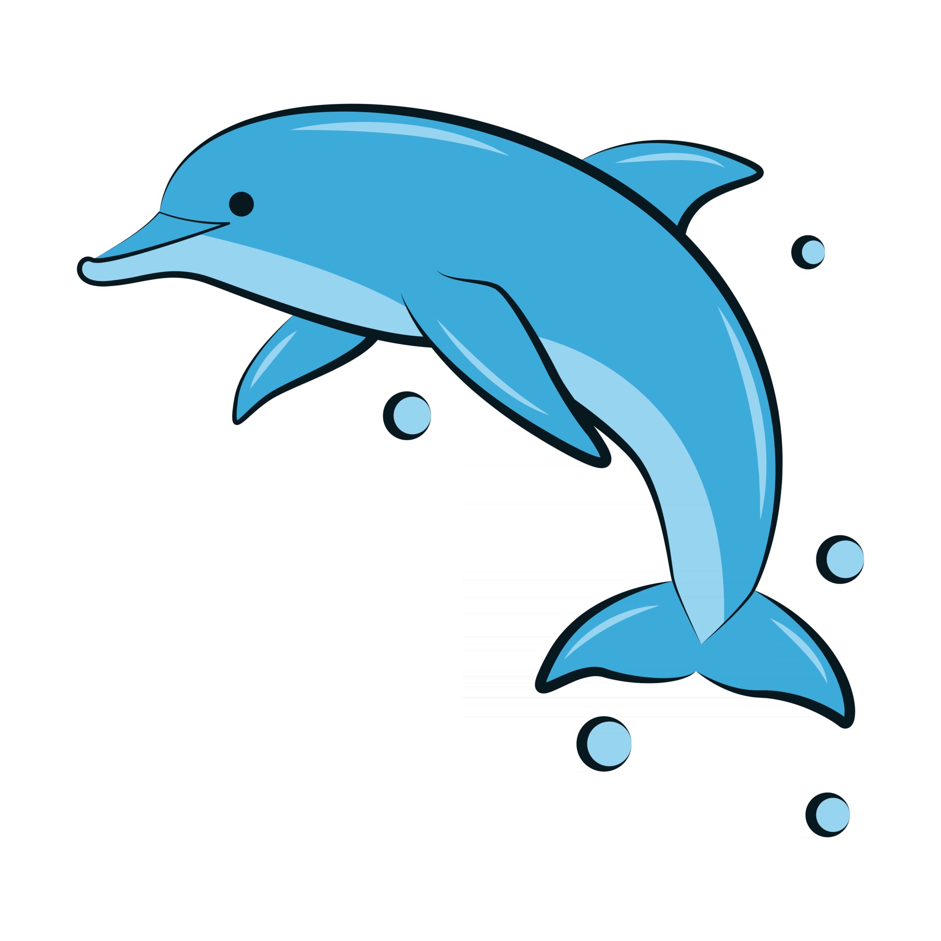 Ilustración de vector de color plano de un delfín azul 2730061 Vector ... Ilustración de vector de color plano de un delfín azul 2730061 Vector ...