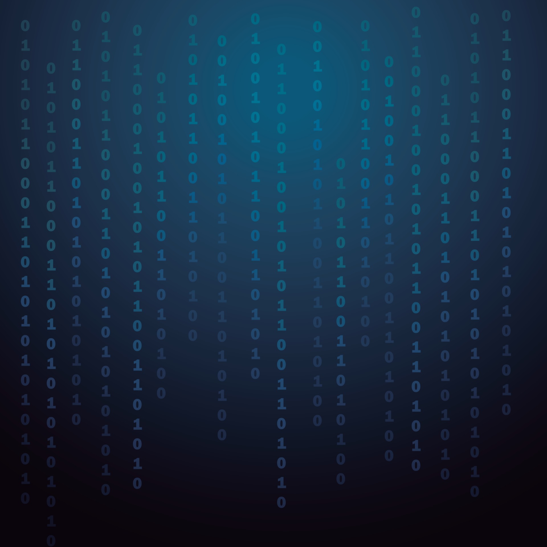 Creative vector illustration of stream of binary code 2730402 Vector ...