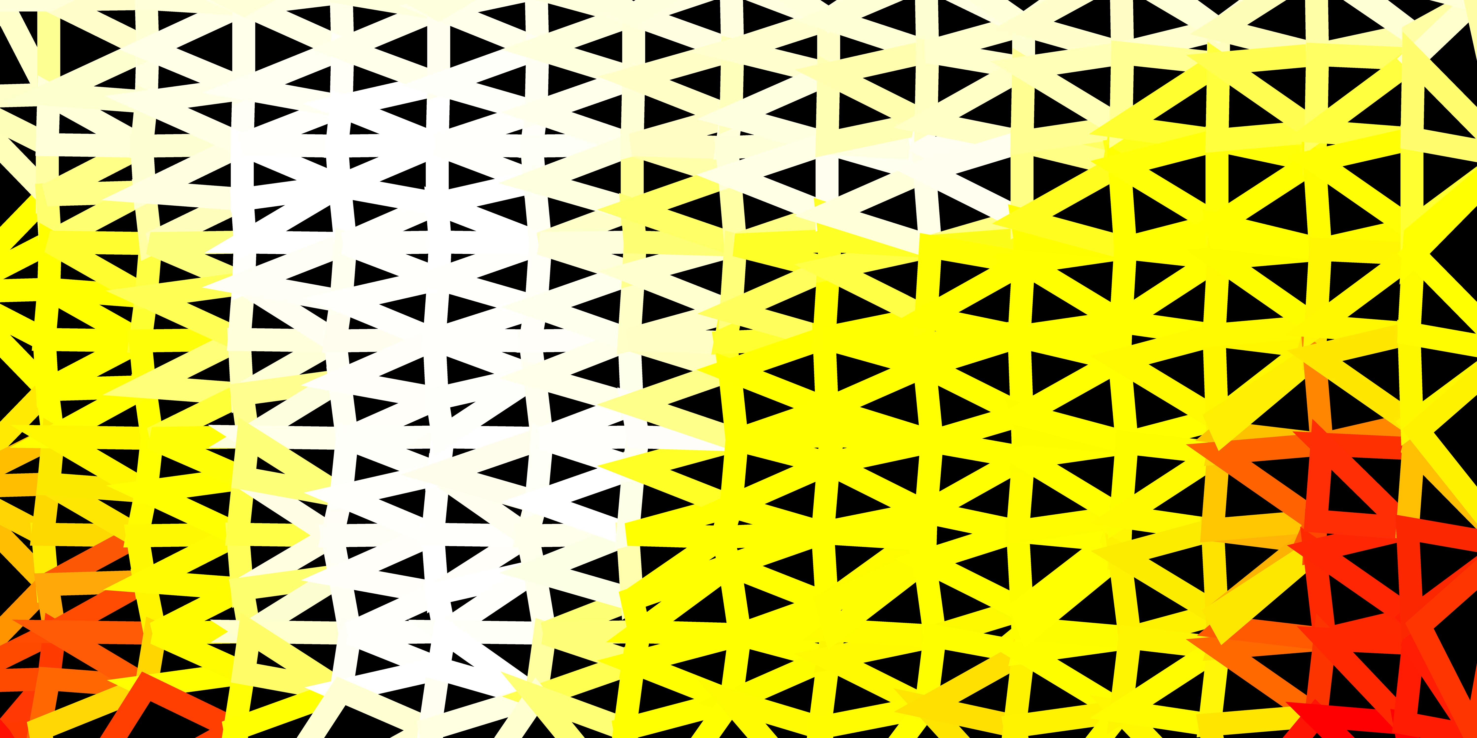 Light Orange Vector Abstract Triangle Backdrop 2731776 Vector Art At