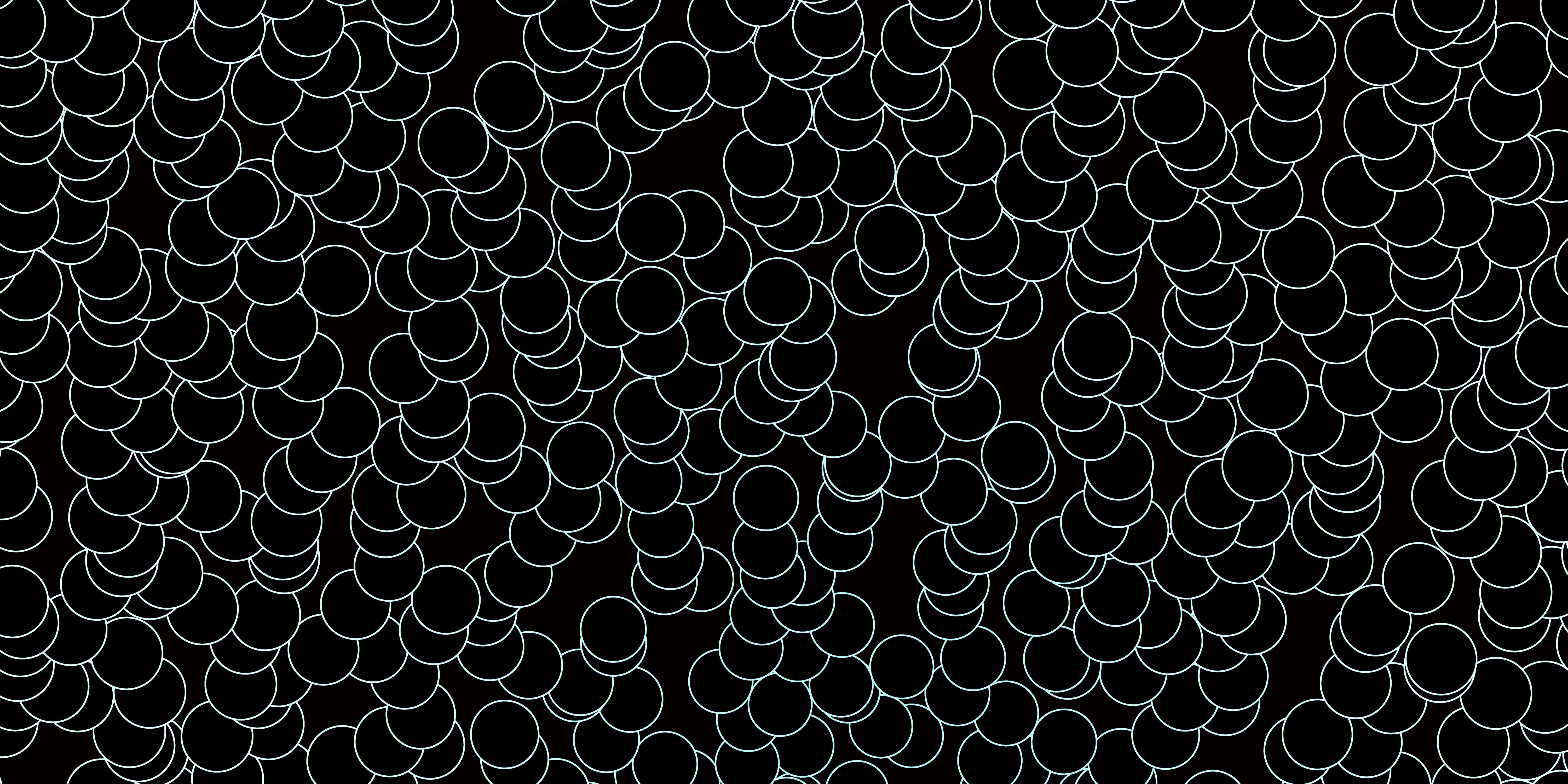 Dark Blue Vector Texture With Disks Colorful Illustration With Gradient Dots In Nature Style