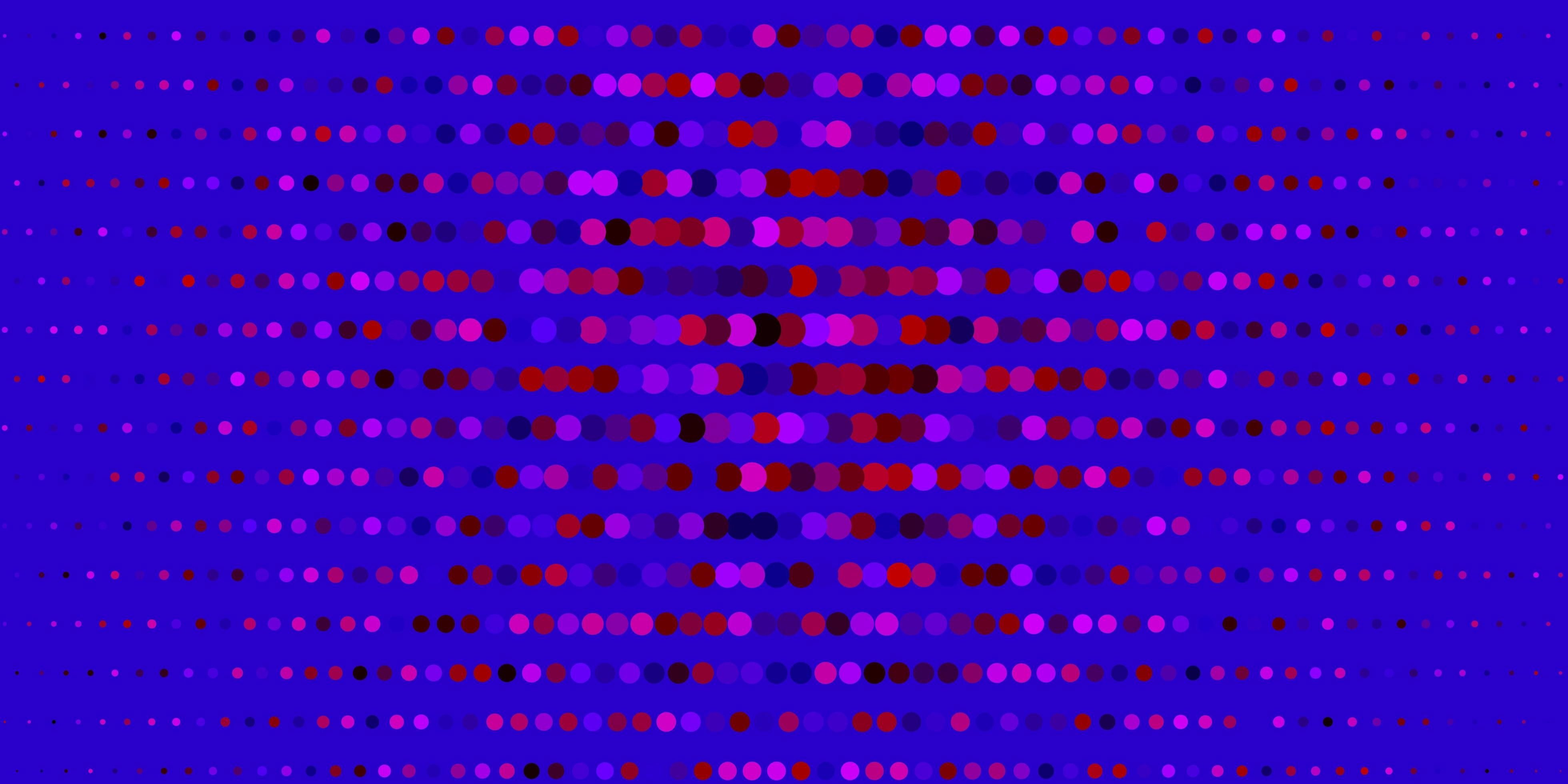 Dark Blue Red Vector Layout With Circle Shapes Abstract Colorful Disks On Simple Gradient