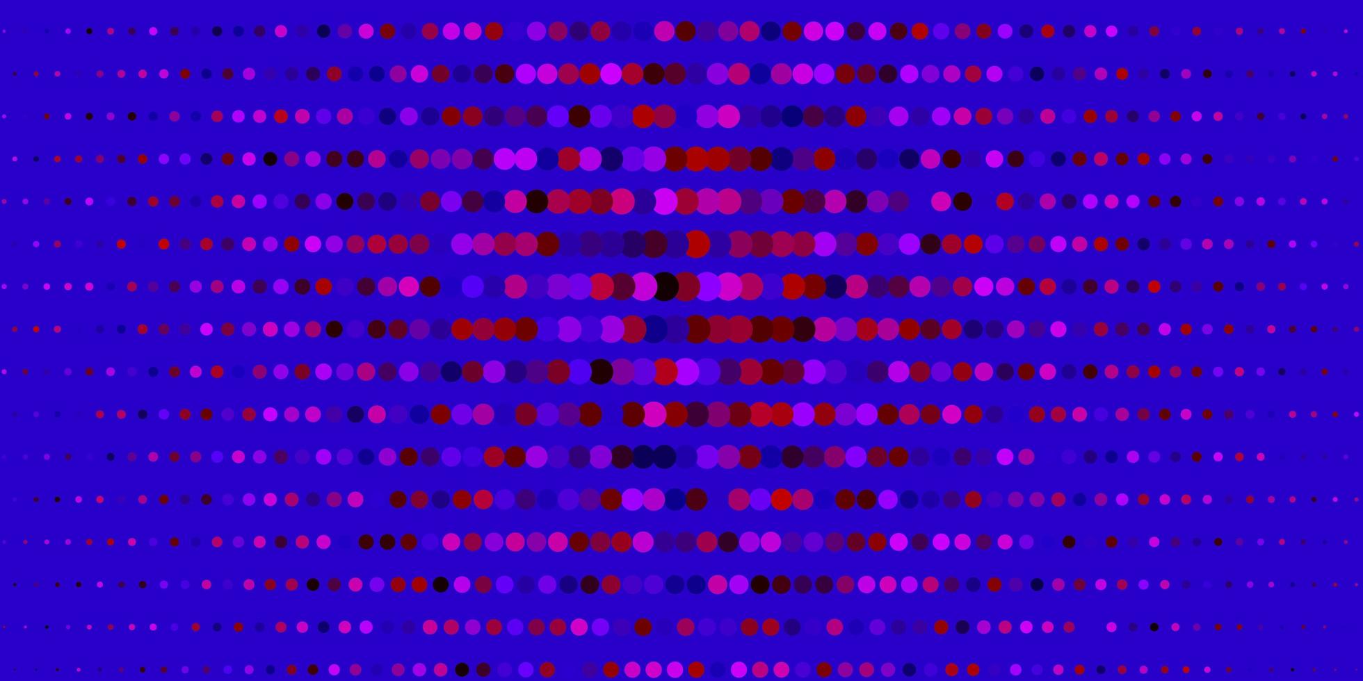 Dark Blue Red Vector Layout With Circle Shapes Abstract Colorful Disks On Simple Gradient