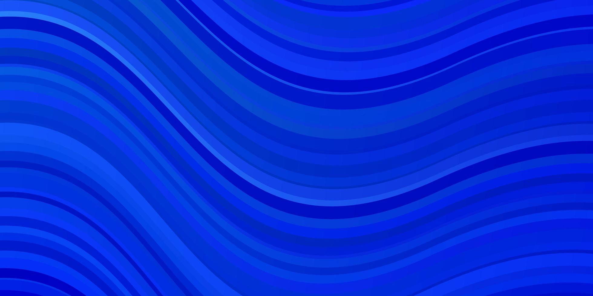 Light Blue Vector Texture With Curves Abstract Gradient Illustration With Wry Lines Pattern