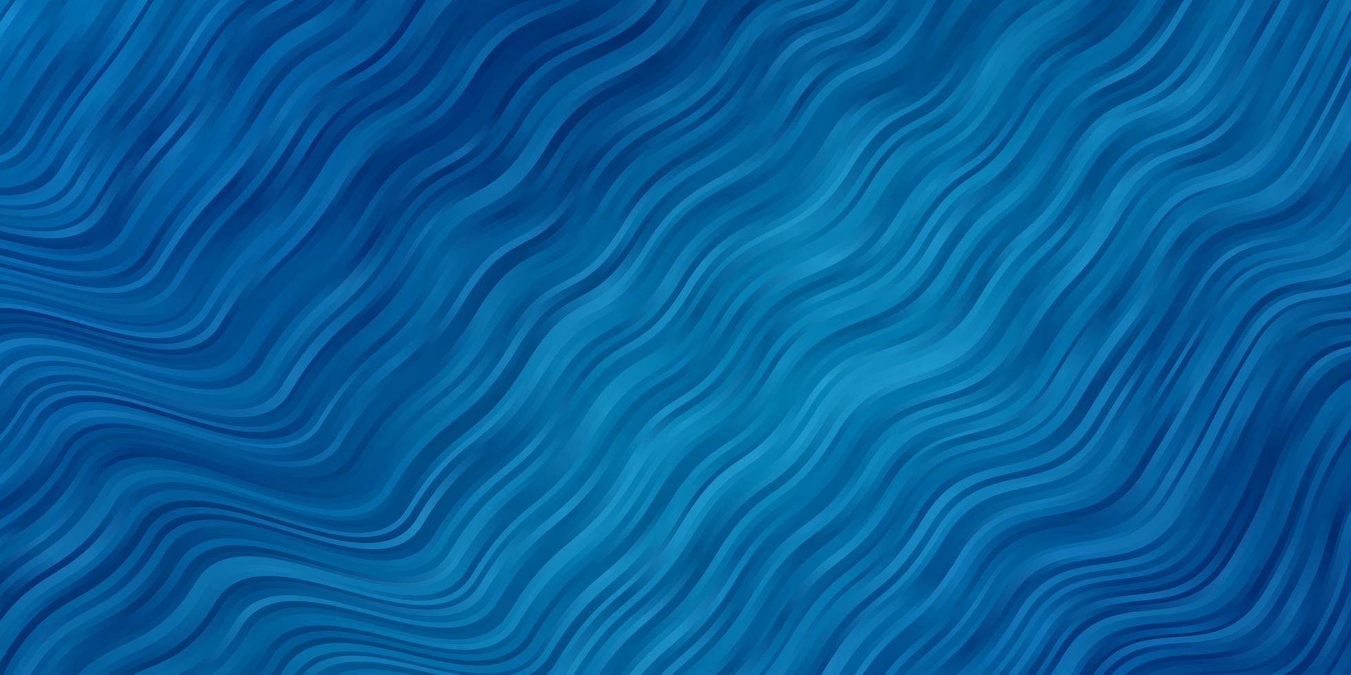 Light Blue Vector Template With Curved Lines Colorful Geometric Sample With Gradient Curves