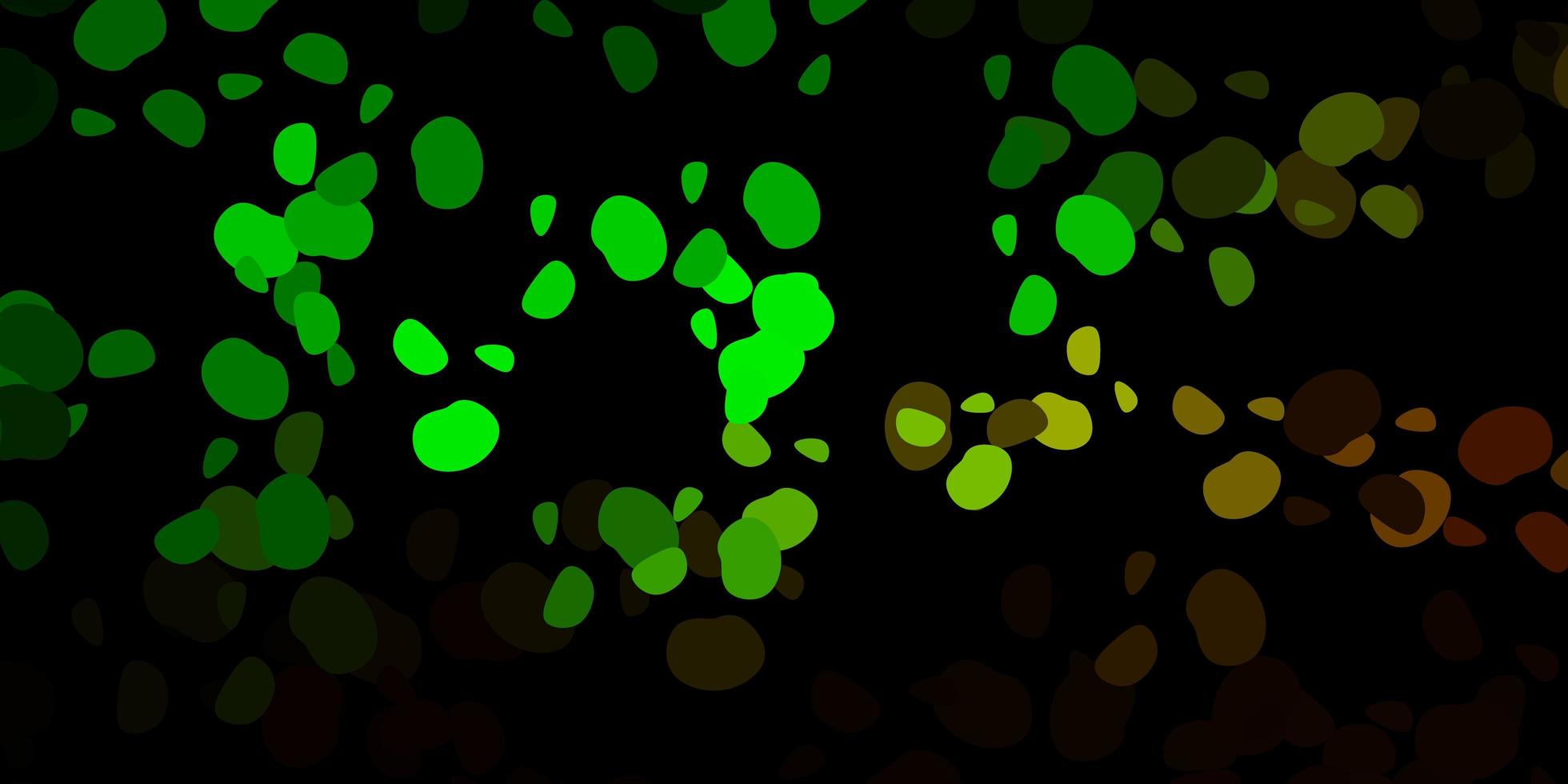 Dark Green Vector Background With Random Forms 2735805 Vector Art At