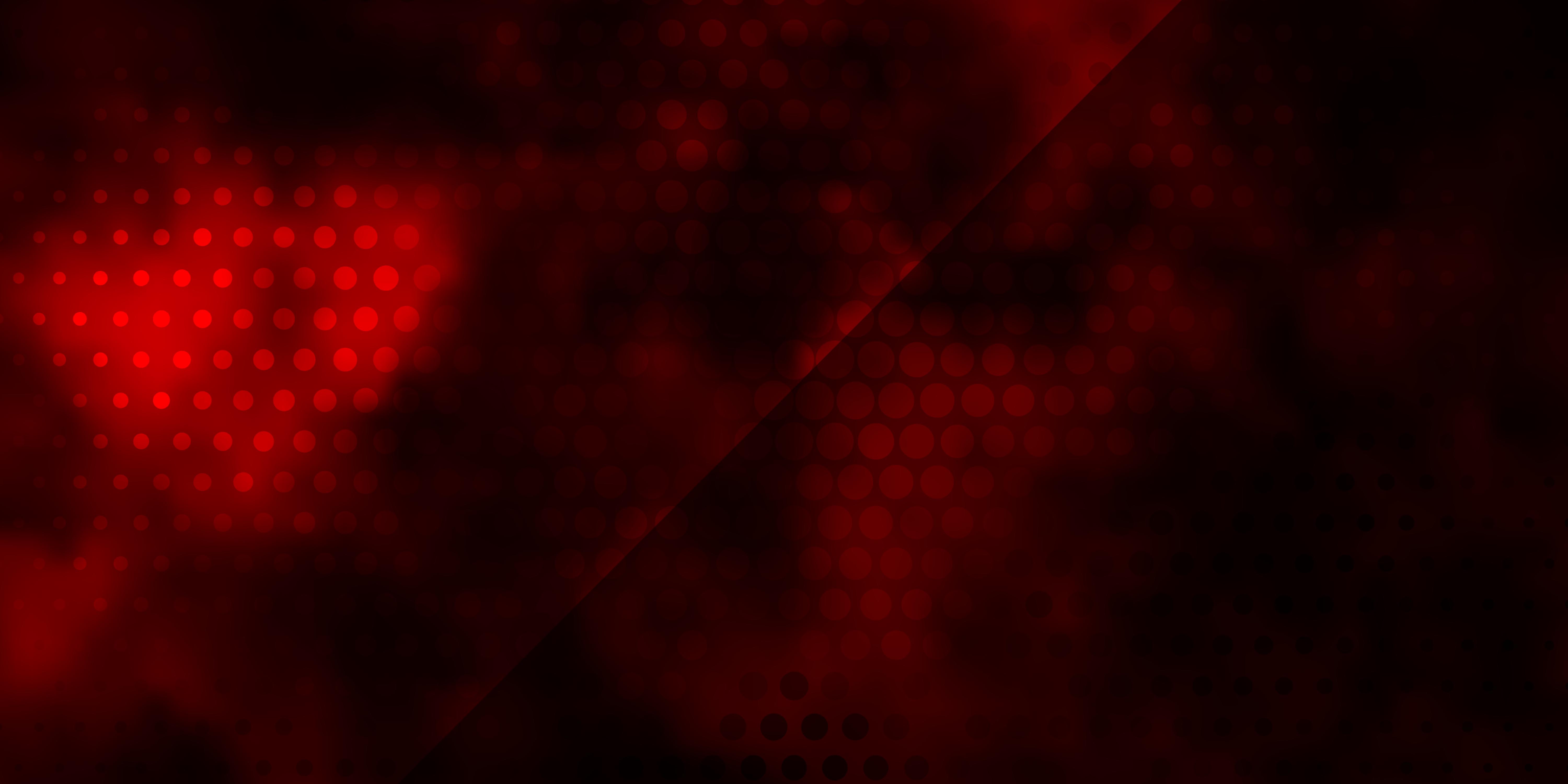 Dark Red Vector Layout With Circles Abstract Decorative Design In Gradient Style With Bubbles