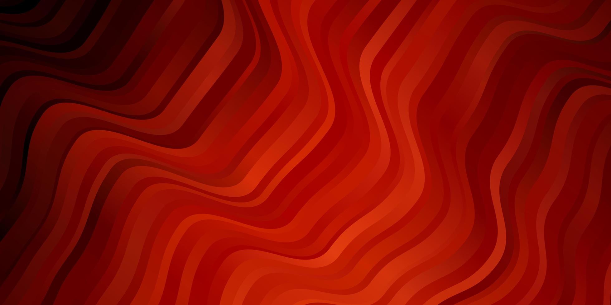 Light Orange Vector Backdrop With Circular Arc Colorful Abstract Illustration With Gradient