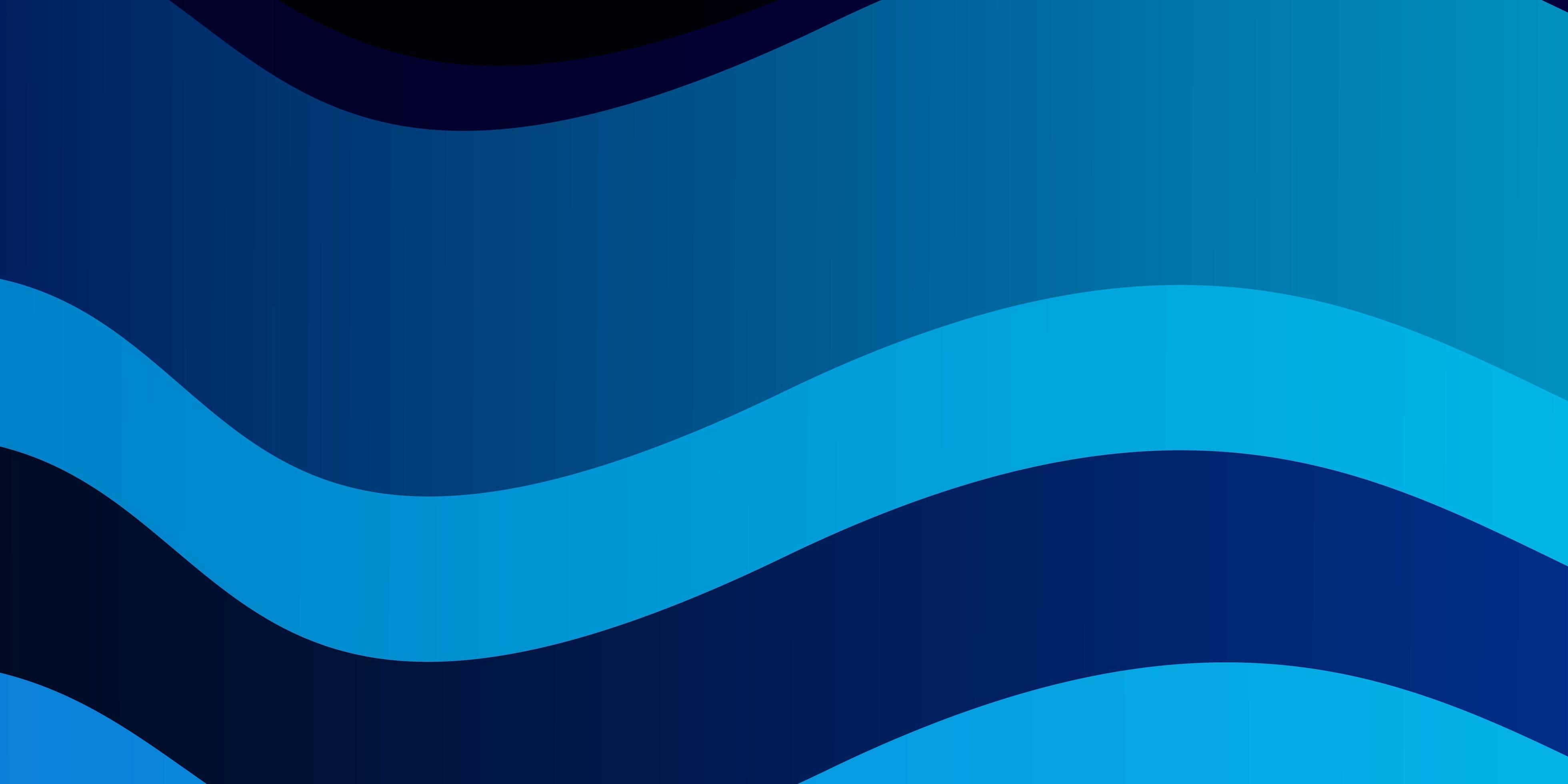 Dark Blue Vector Pattern With Curves Bright Illustration With Gradient Circular Arcs Smart