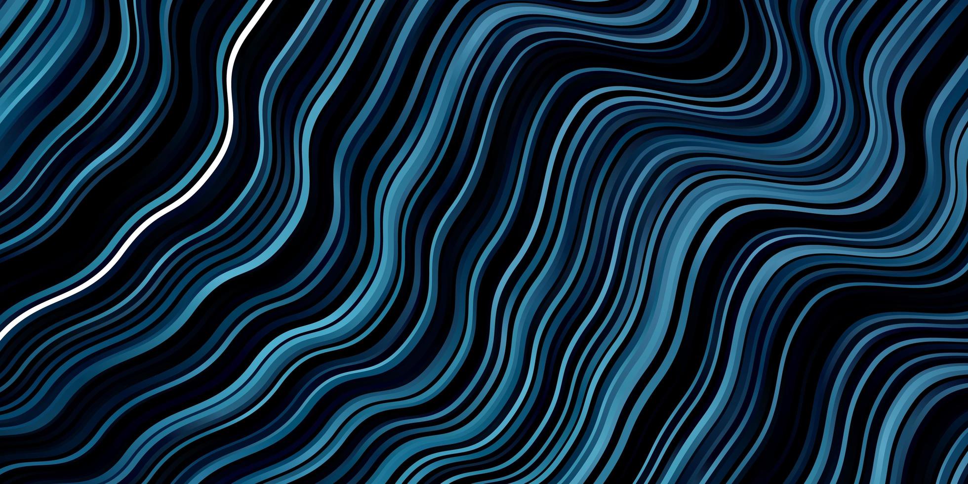 Light Blue Vector Texture With Curves Colorful Geometric Sample With Gradient Curves Pattern