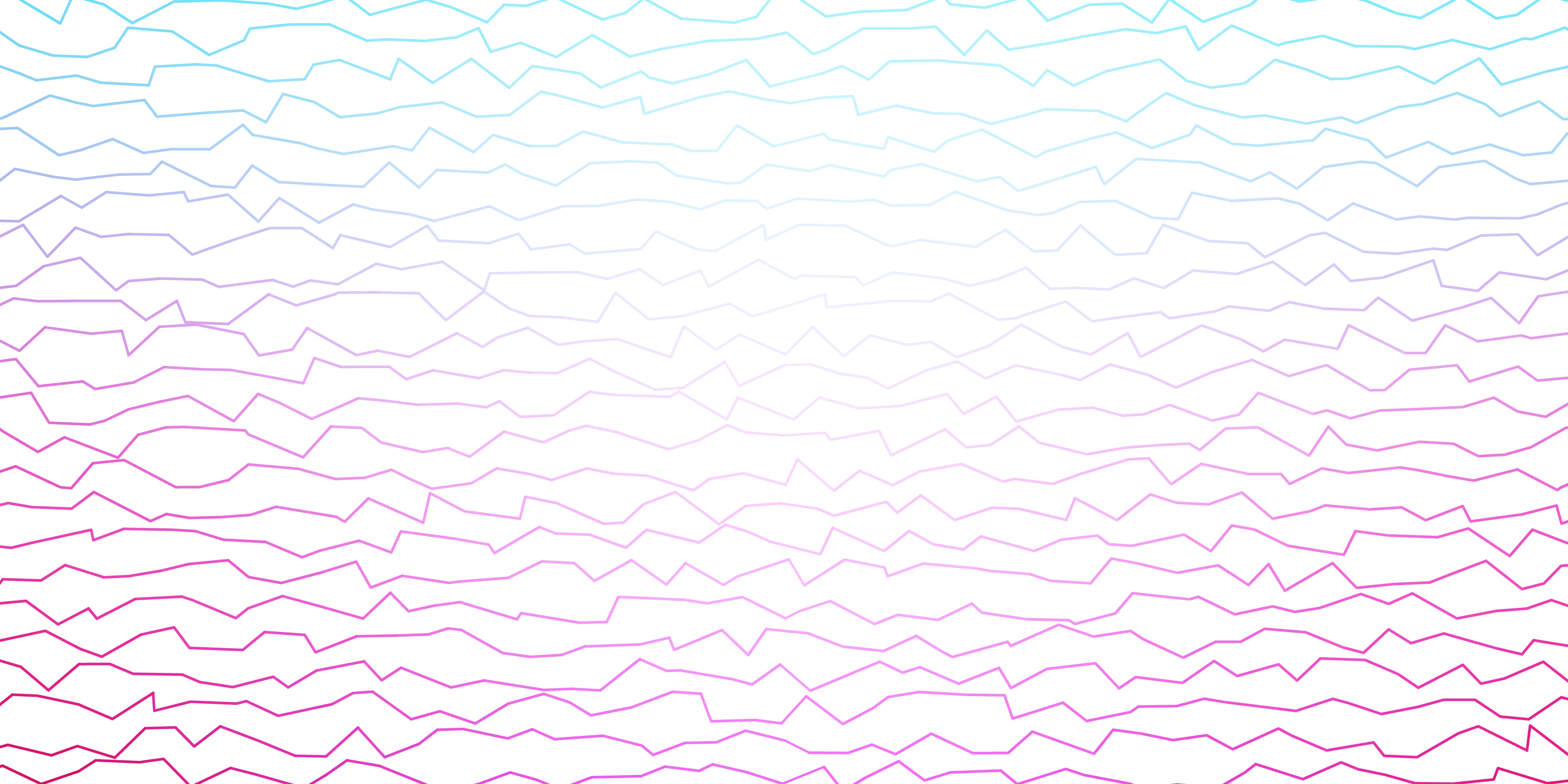 Dark Blue Red Vector Layout With Circular Arc Abstract Gradient Illustration With Wry Lines