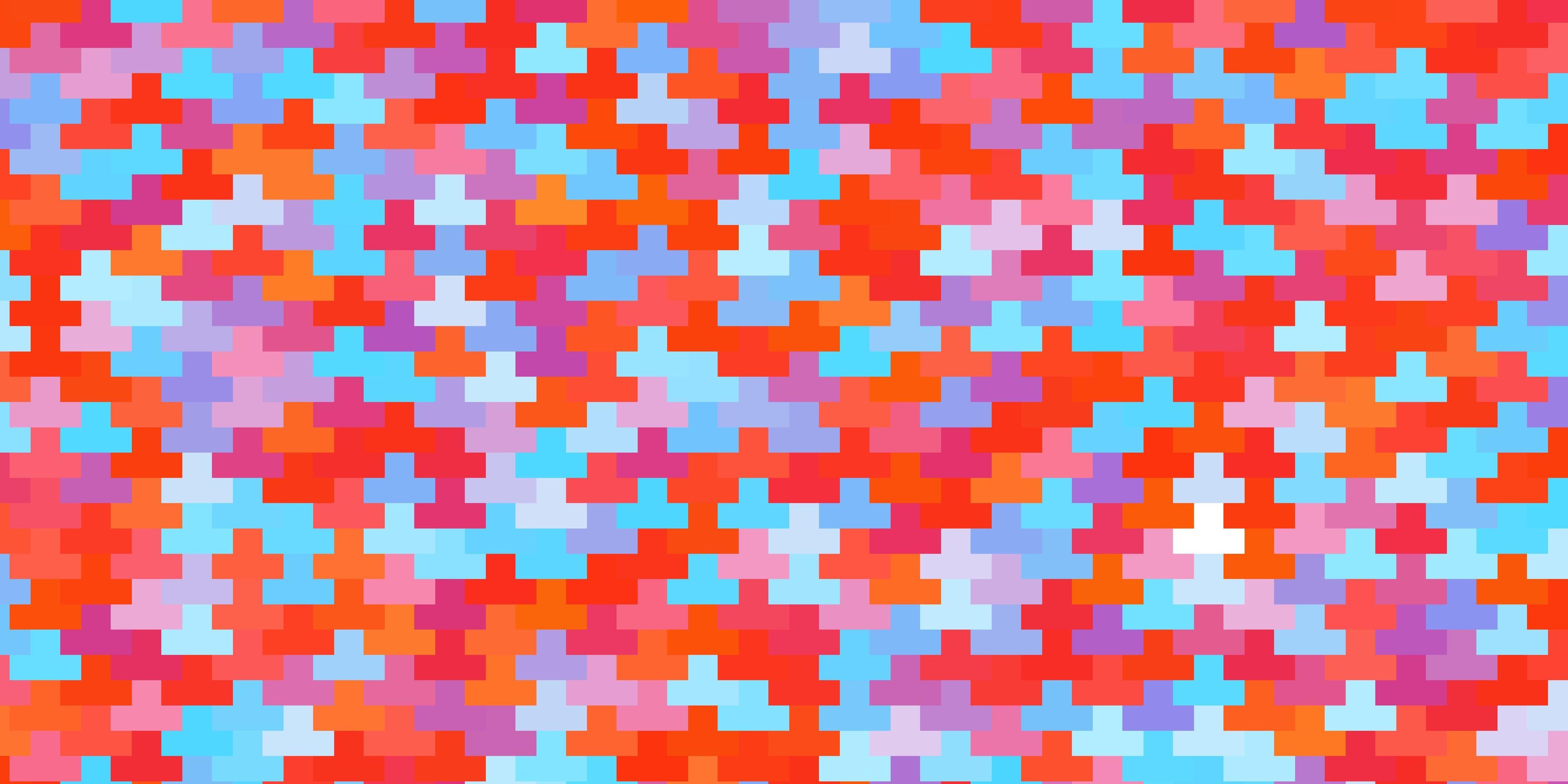 Light Blue, Red vector template in rectangles. Illustration with a set ...