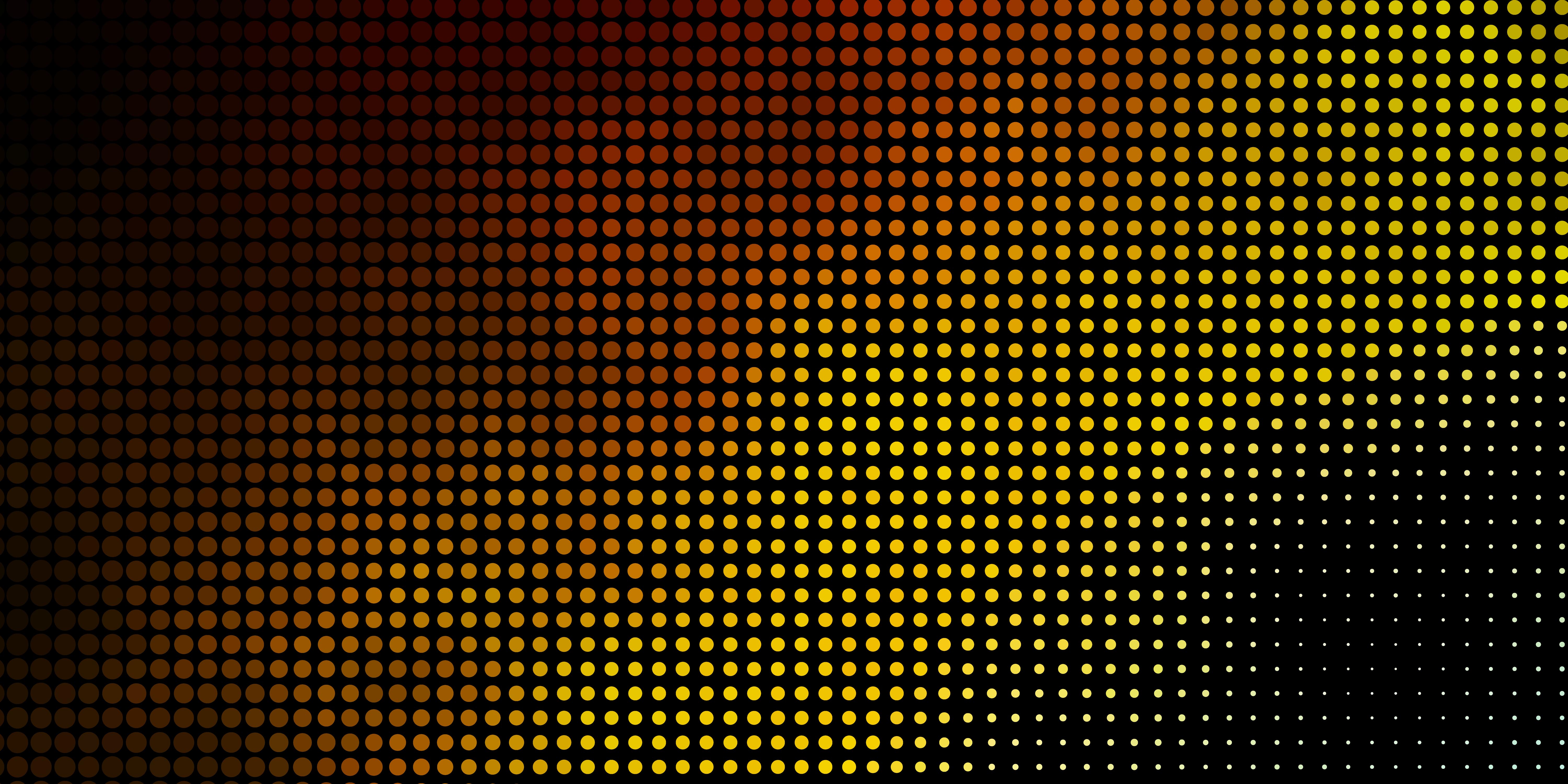 Light Blue Yellow Vector Background With Bubbles Abstract Colorful Disks On Simple Gradient