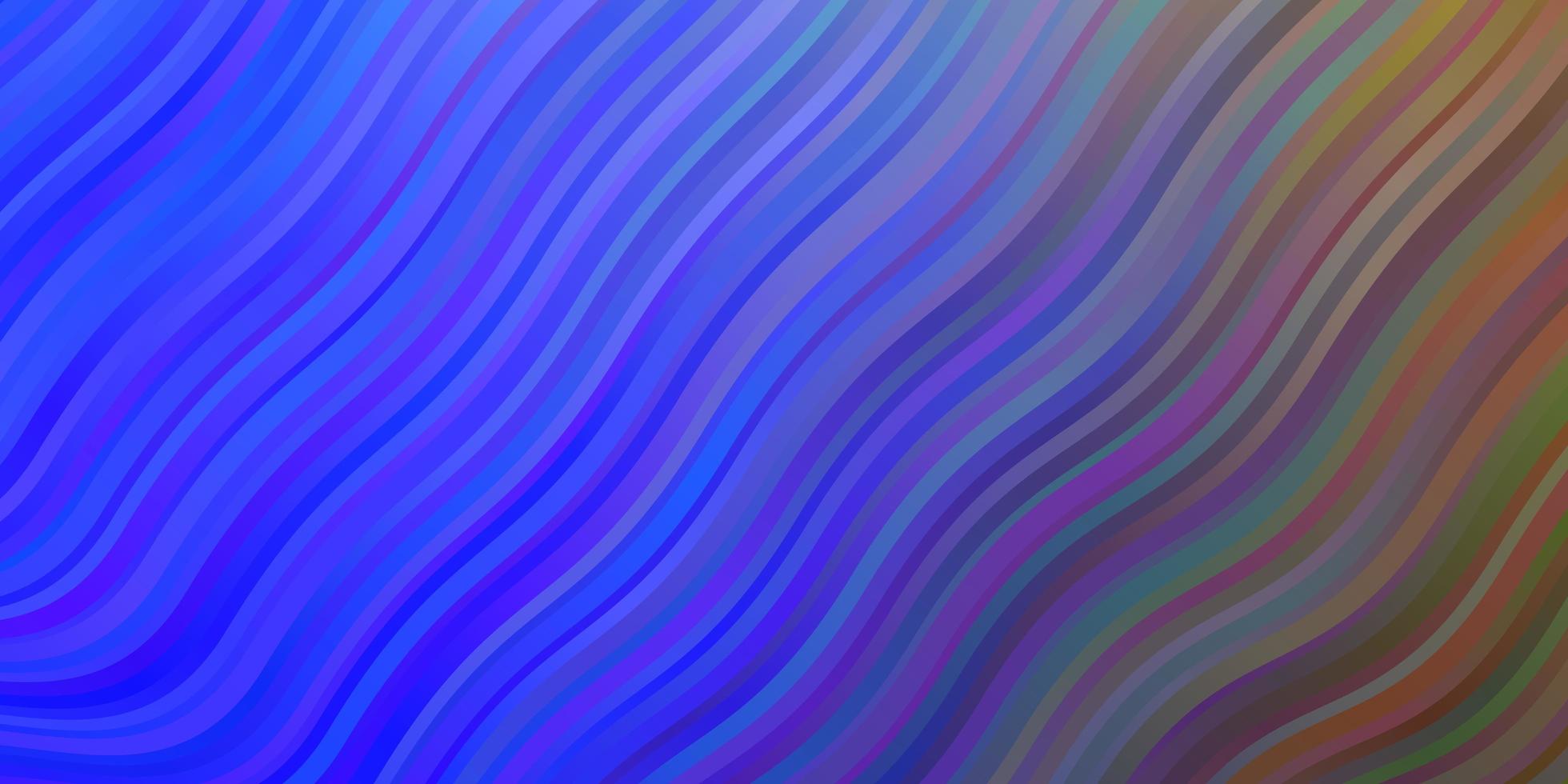 Light Blue Green Vector Backdrop With Curves Abstract Gradient