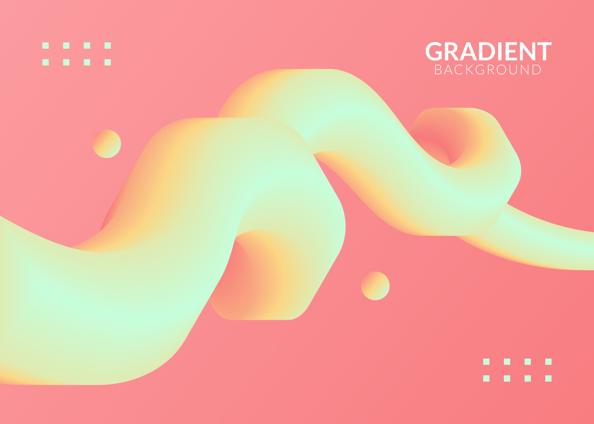 Abstract Gradient background with fluid shape 2743131 Vector Art at ...