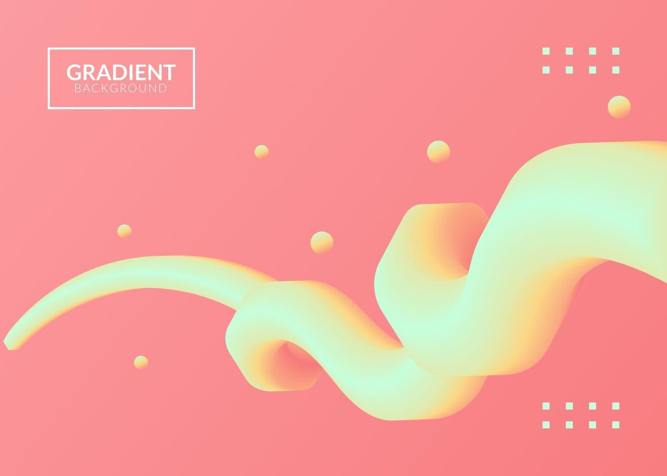 Abstract Gradient background with fluid shape 2743132 Vector Art at ...