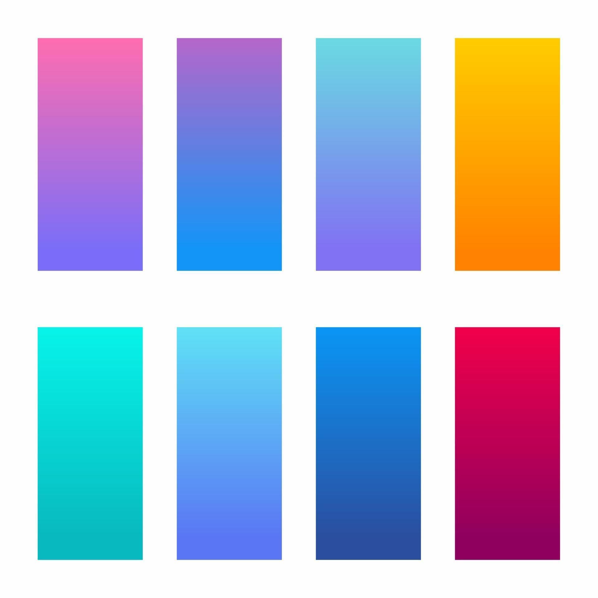 Trendy Beautiful Gradient Color Palettes 2744050 Vector Art at Vecteezy