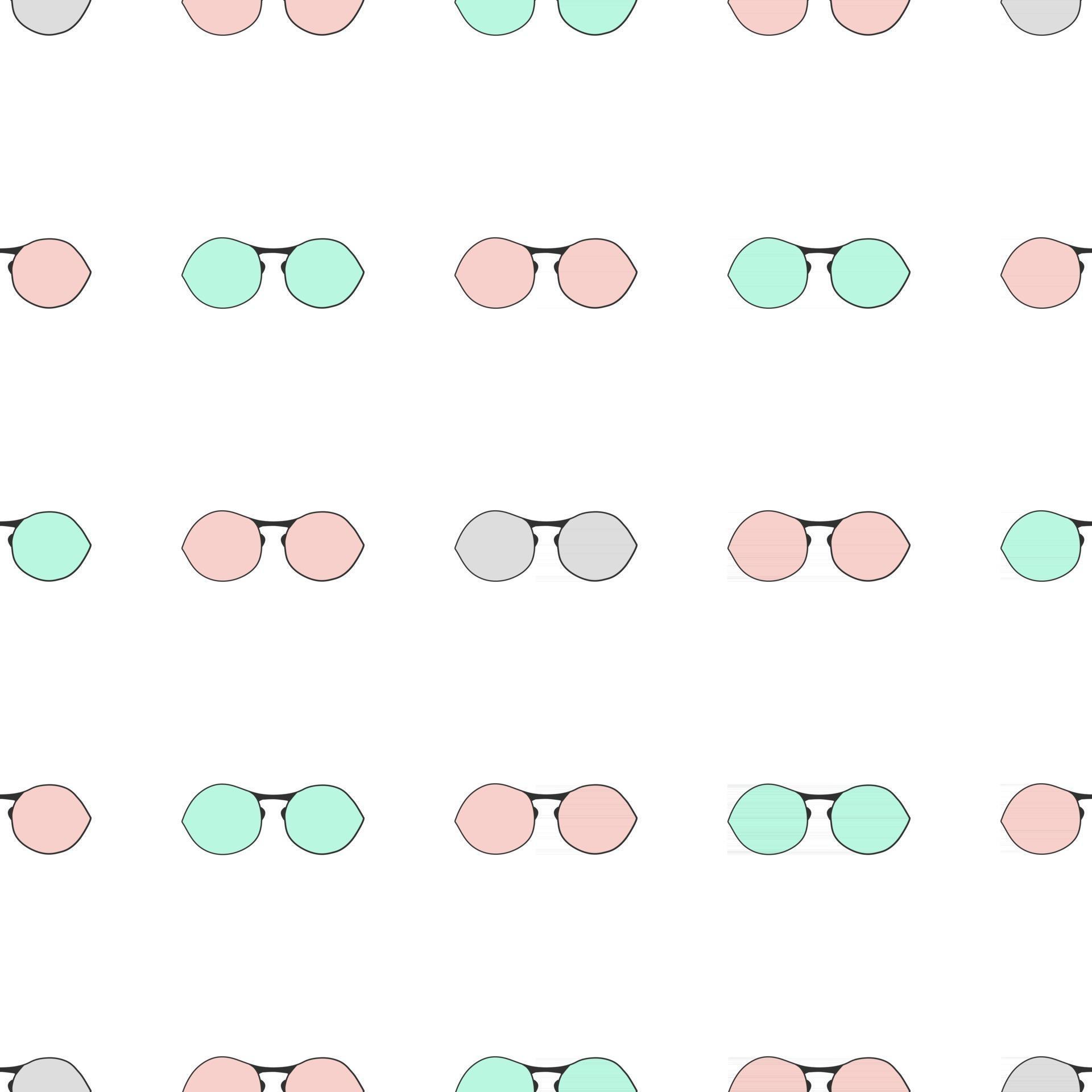 Seamless Pattern With Hand Drawn Glasses 2744610 Vector Art At Vecteezy