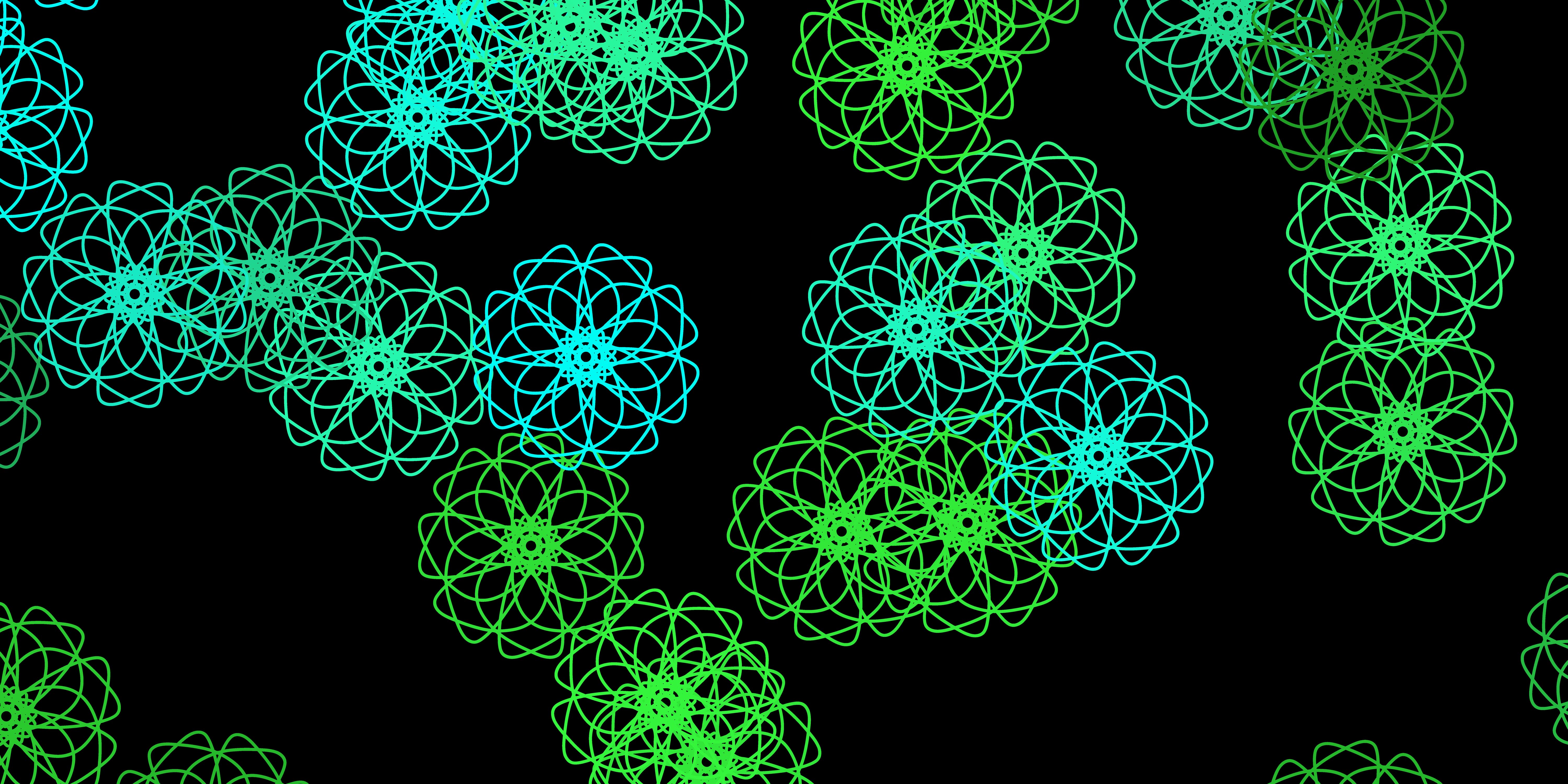 Dark Green Vector Background With Random Forms 2746585 Vector Art At