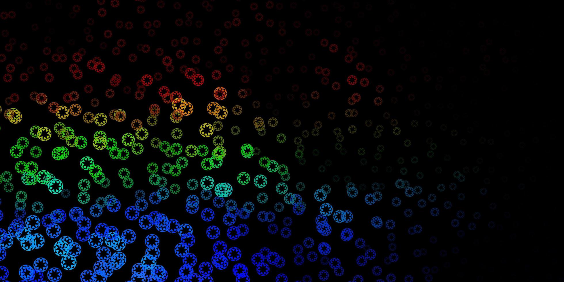 Dark Multicolor Vector Texture With Disks 2746615 Vector Art At Vecteezy