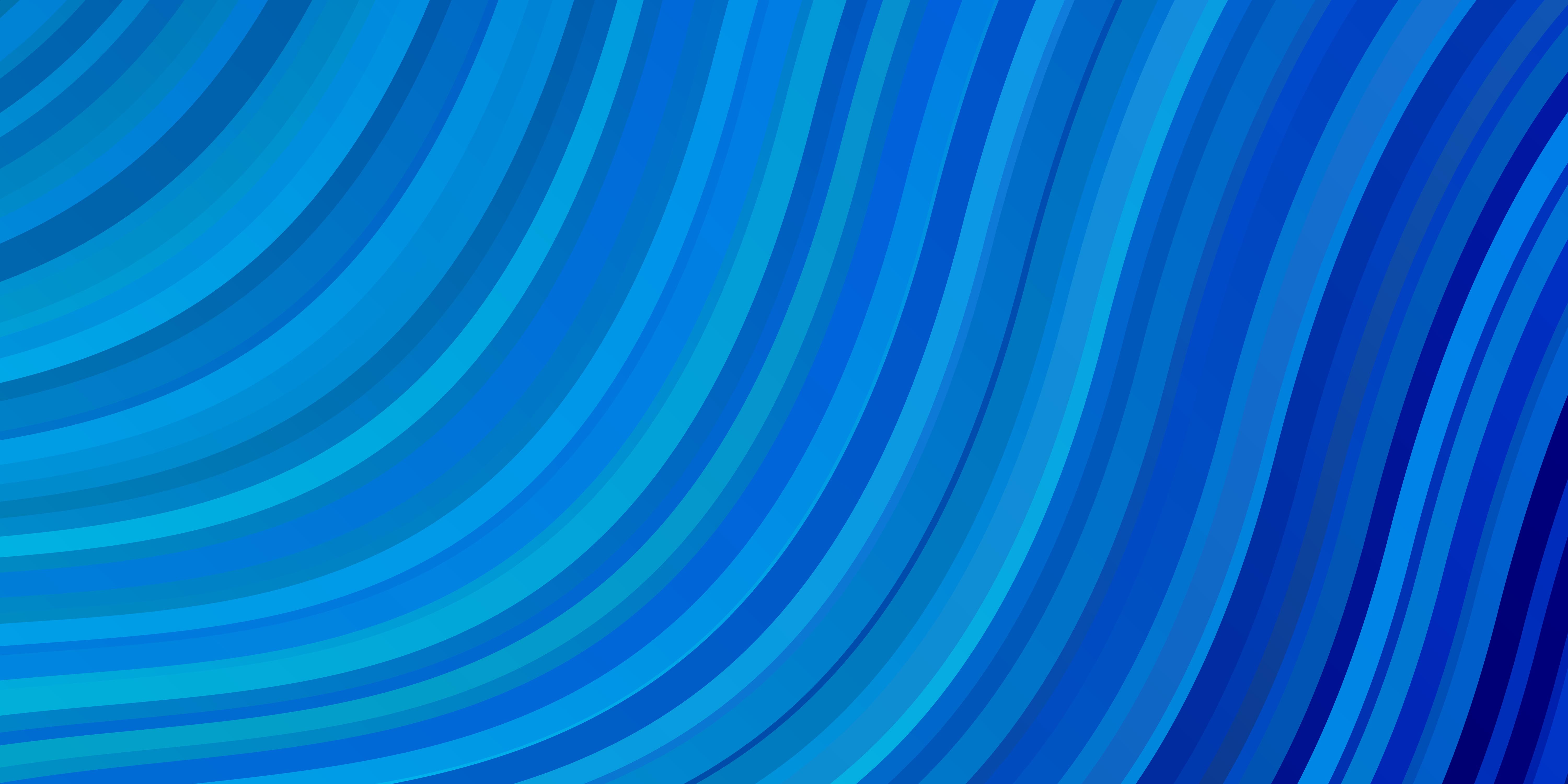 Light BLUE vector pattern with lines. Abstract illustration with bandy ...