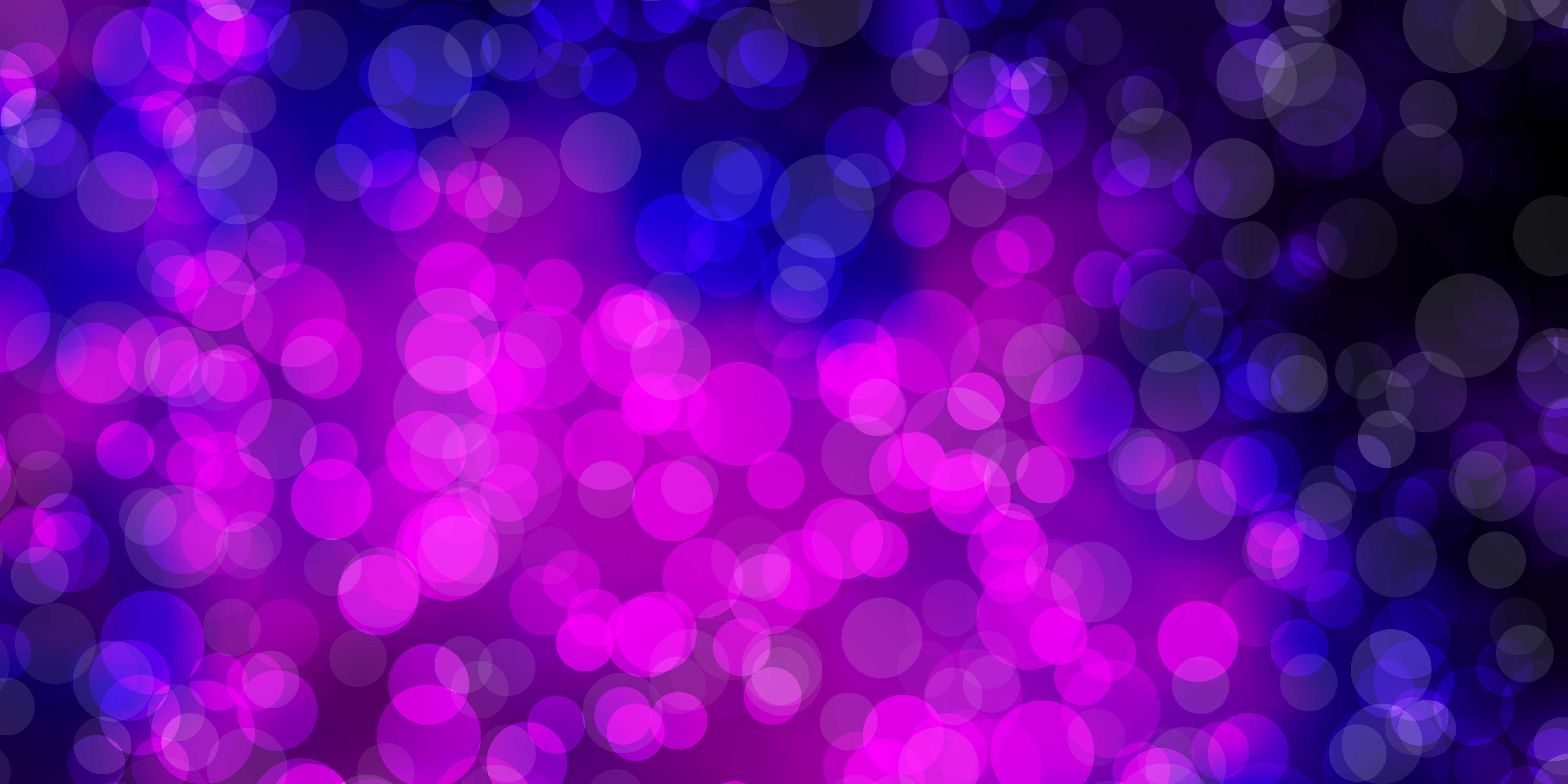 Light Purple Vector Background With Circles Abstract Colorful Disks On Simple Gradient