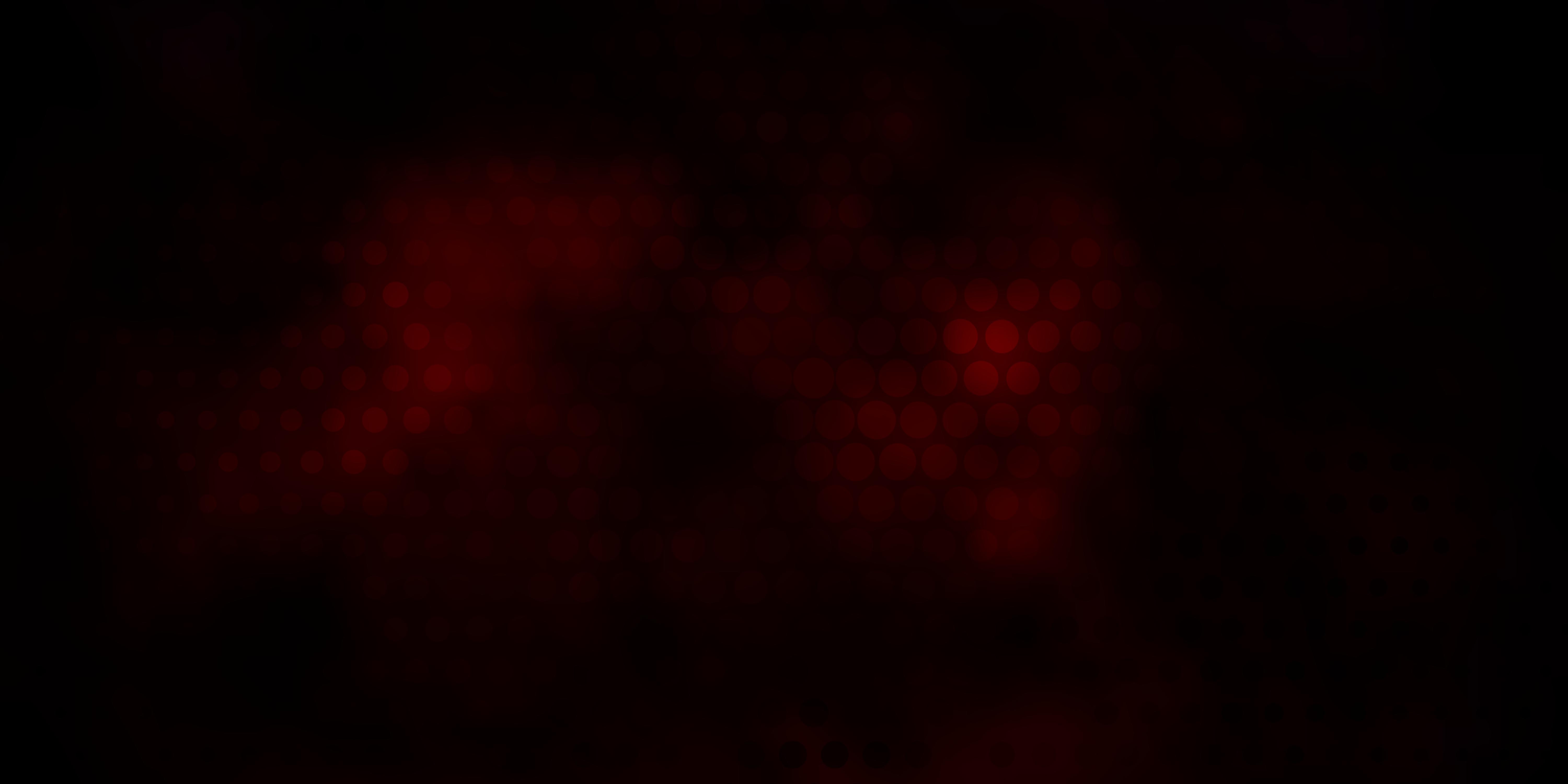 Dark Red Vector Layout With Circles Illustration With Set Of Shining Colorful Abstract Spheres