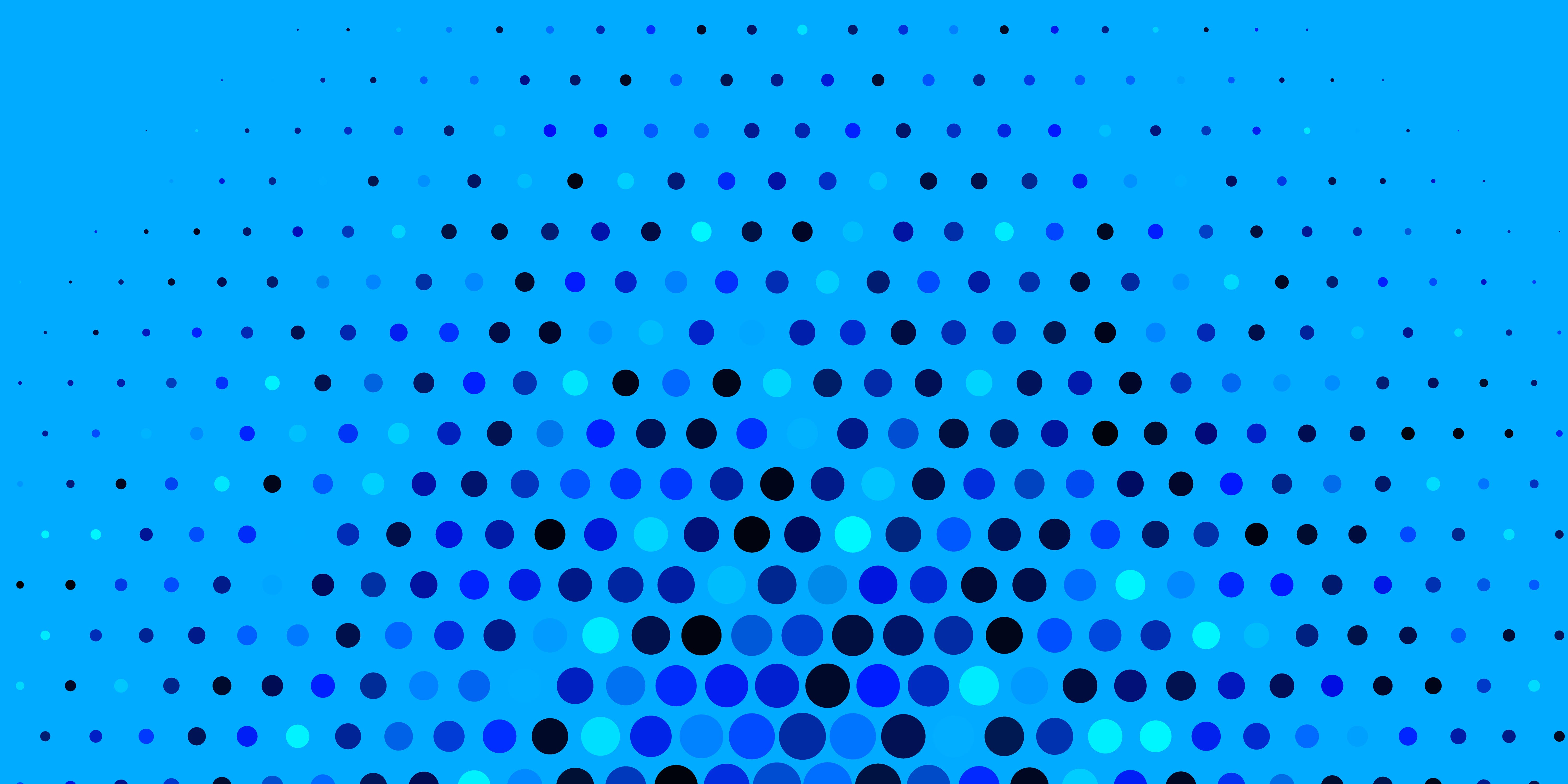 Dark Blue Vector Pattern With Spheres Abstract Colorful Disks On Simple Gradient Background