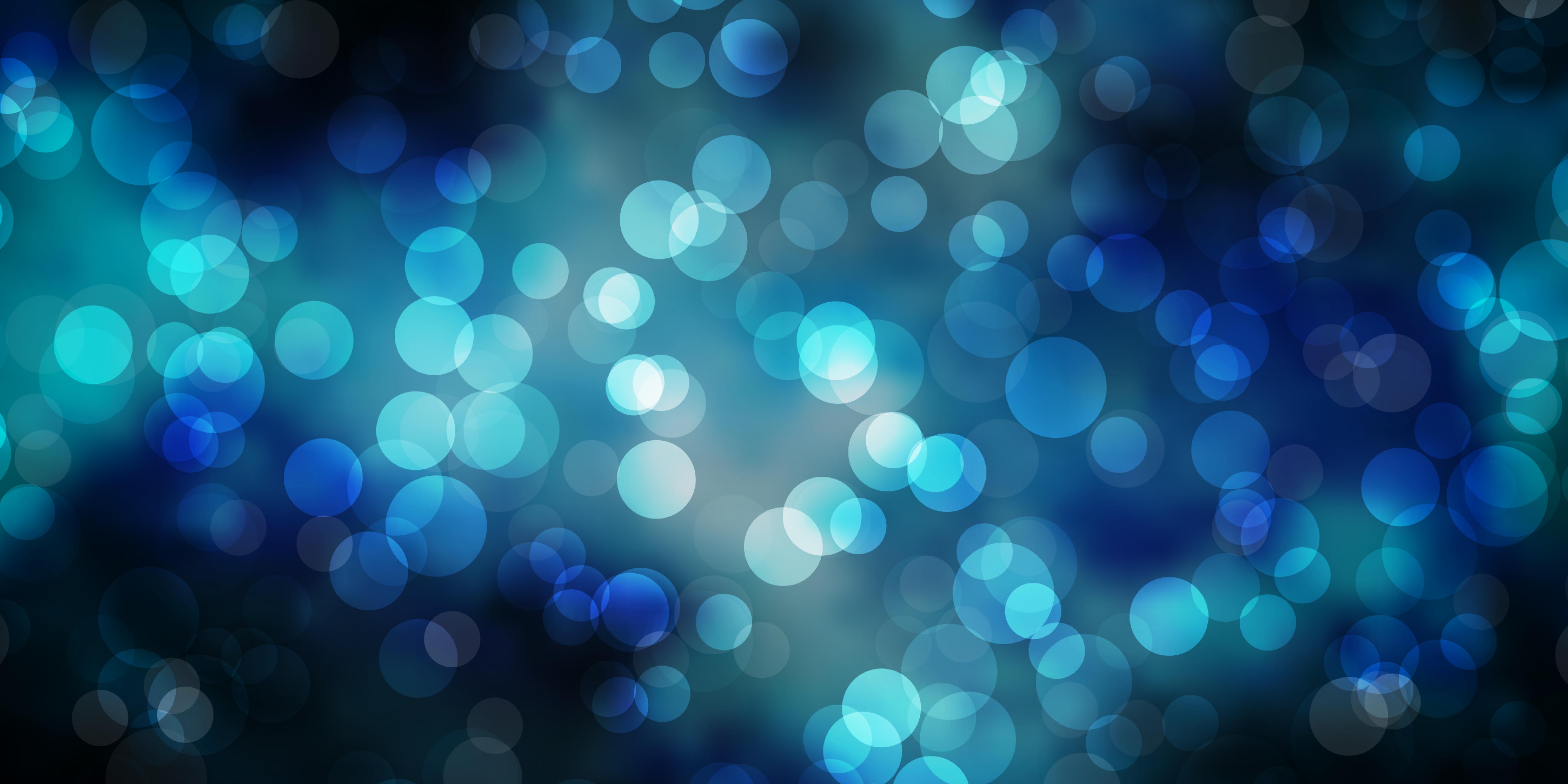 Dark Blue Vector Texture With Disks Modern Abstract Illustration With Colorful Circle Shapes