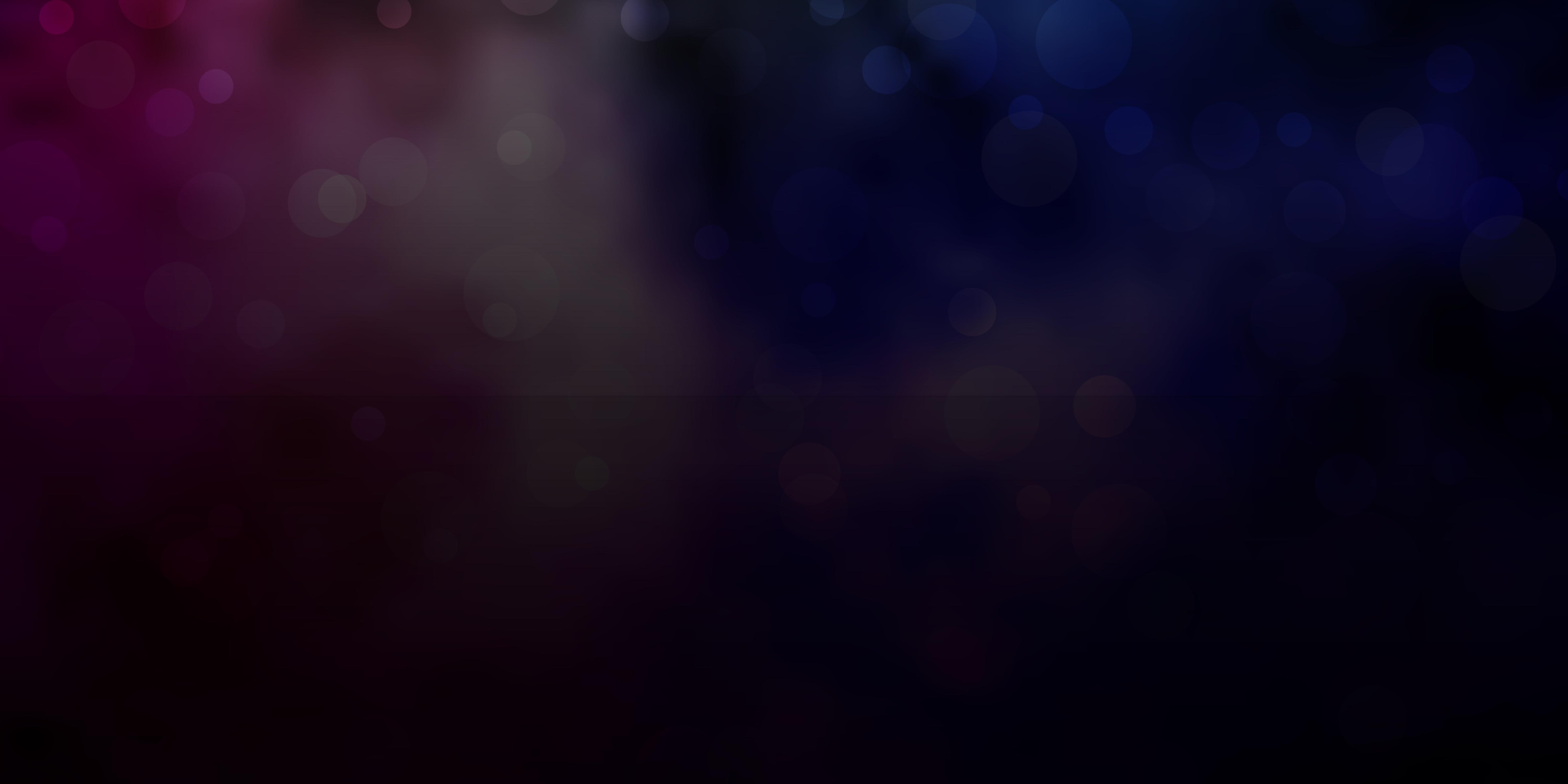 Dark Pink Green Vector Template With Circles Abstract Colorful Disks On Simple Gradient