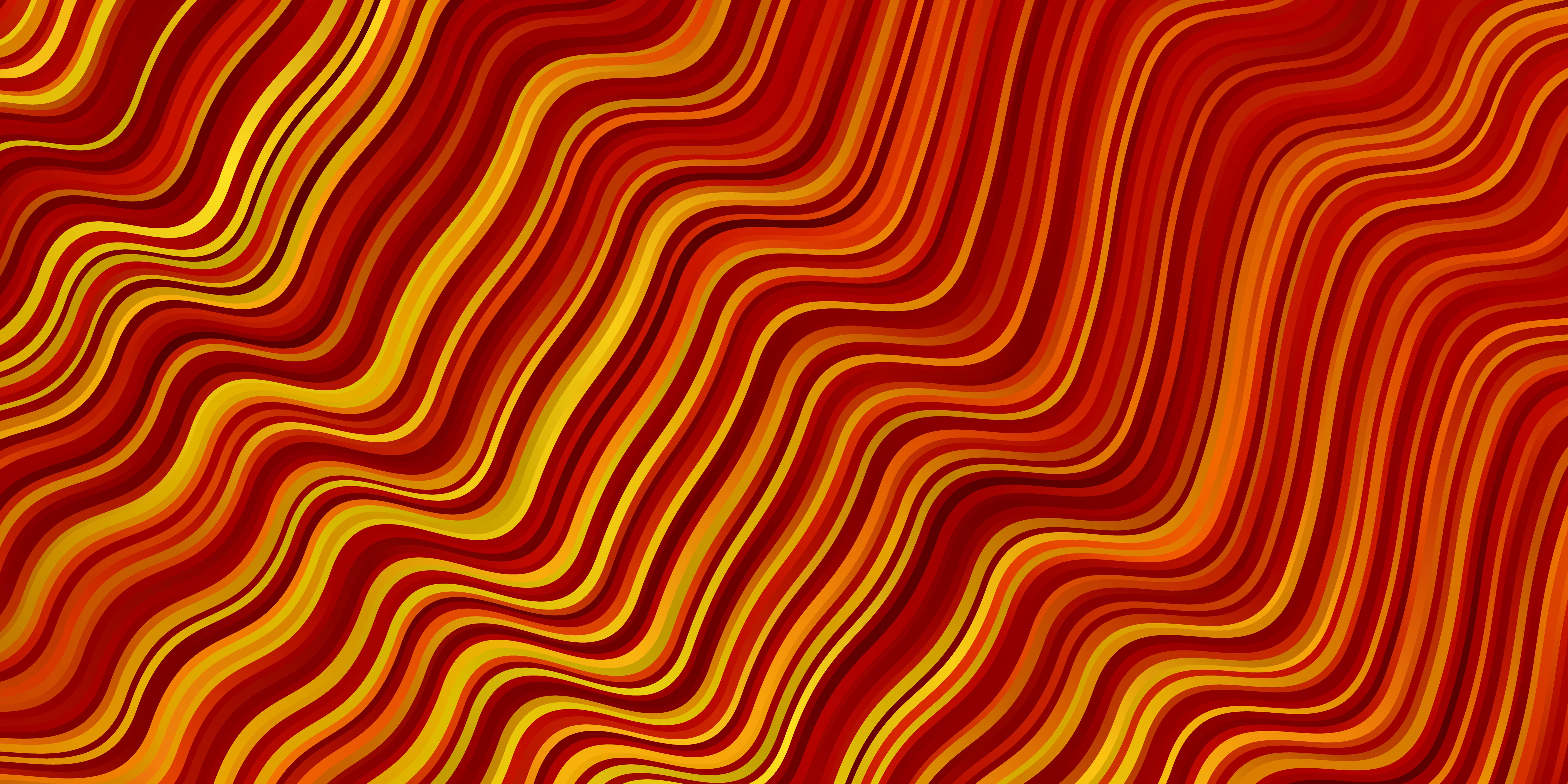 Light Orange Vector Background With Lines Colorful Abstract Illustration With Gradient Curves