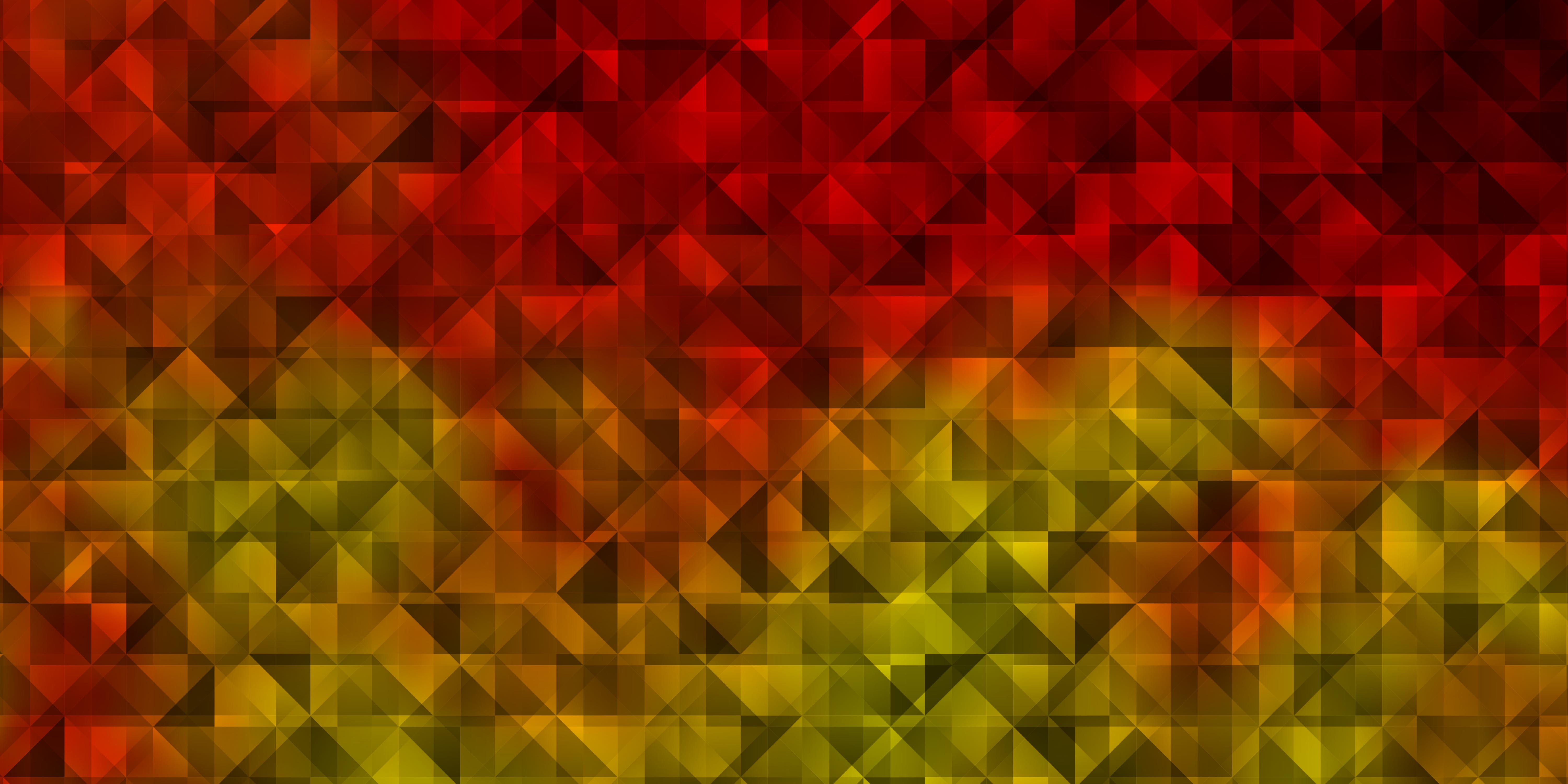 Light Orange Vector Backdrop With Lines Triangles 2751007 Vector Art