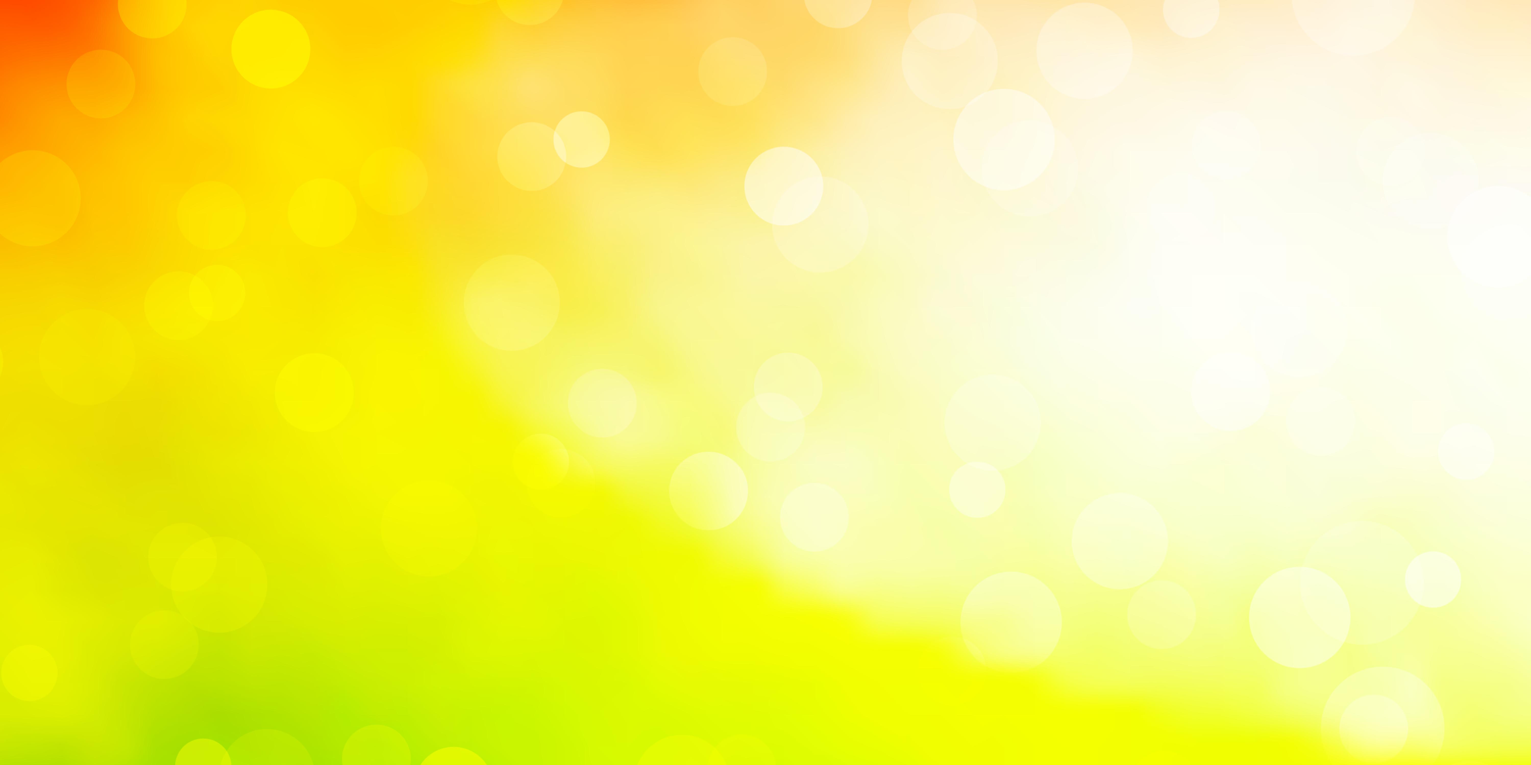 Light Green Red Vector Layout With Circles Abstract Decorative Design In Gradient Style With