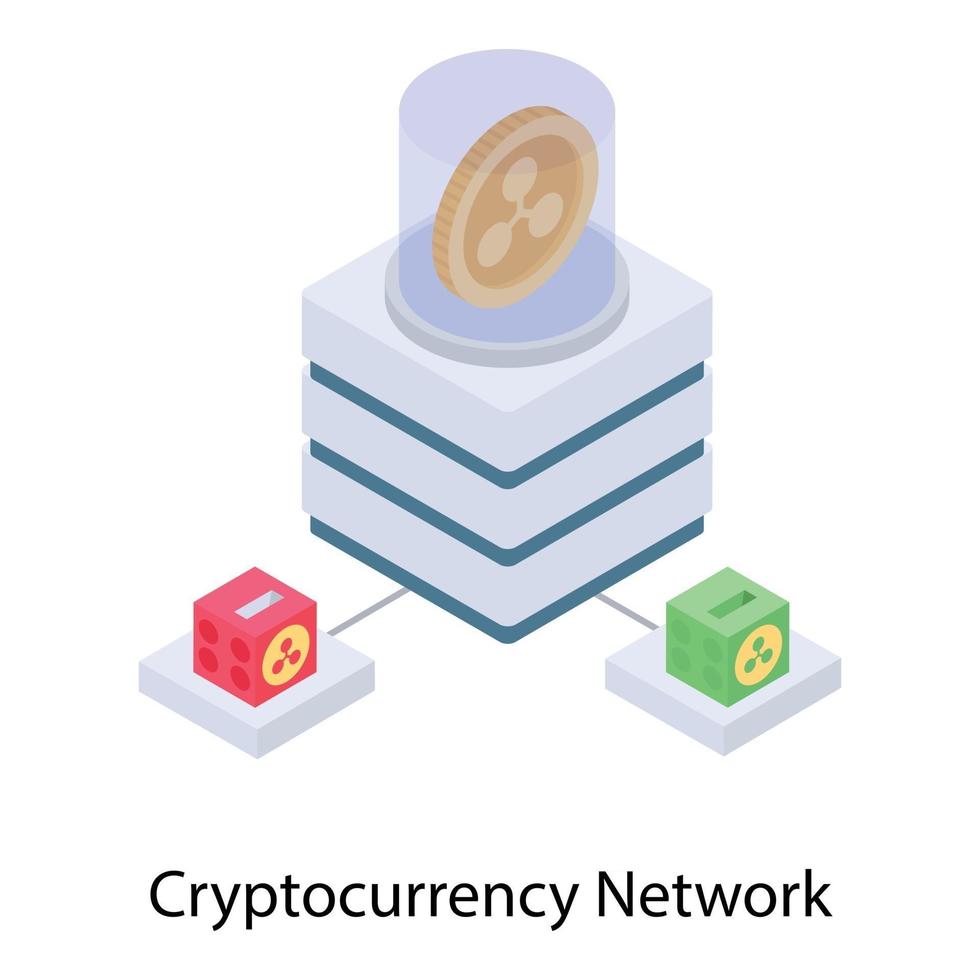 Cryptocurrency Network Elements 2752505 Vector Art at Vecteezy